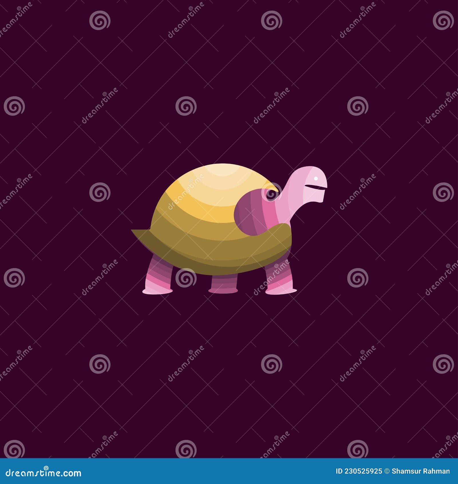 Tortoise Logo Design Template Inspiration Stock Vector - Illustration ...
