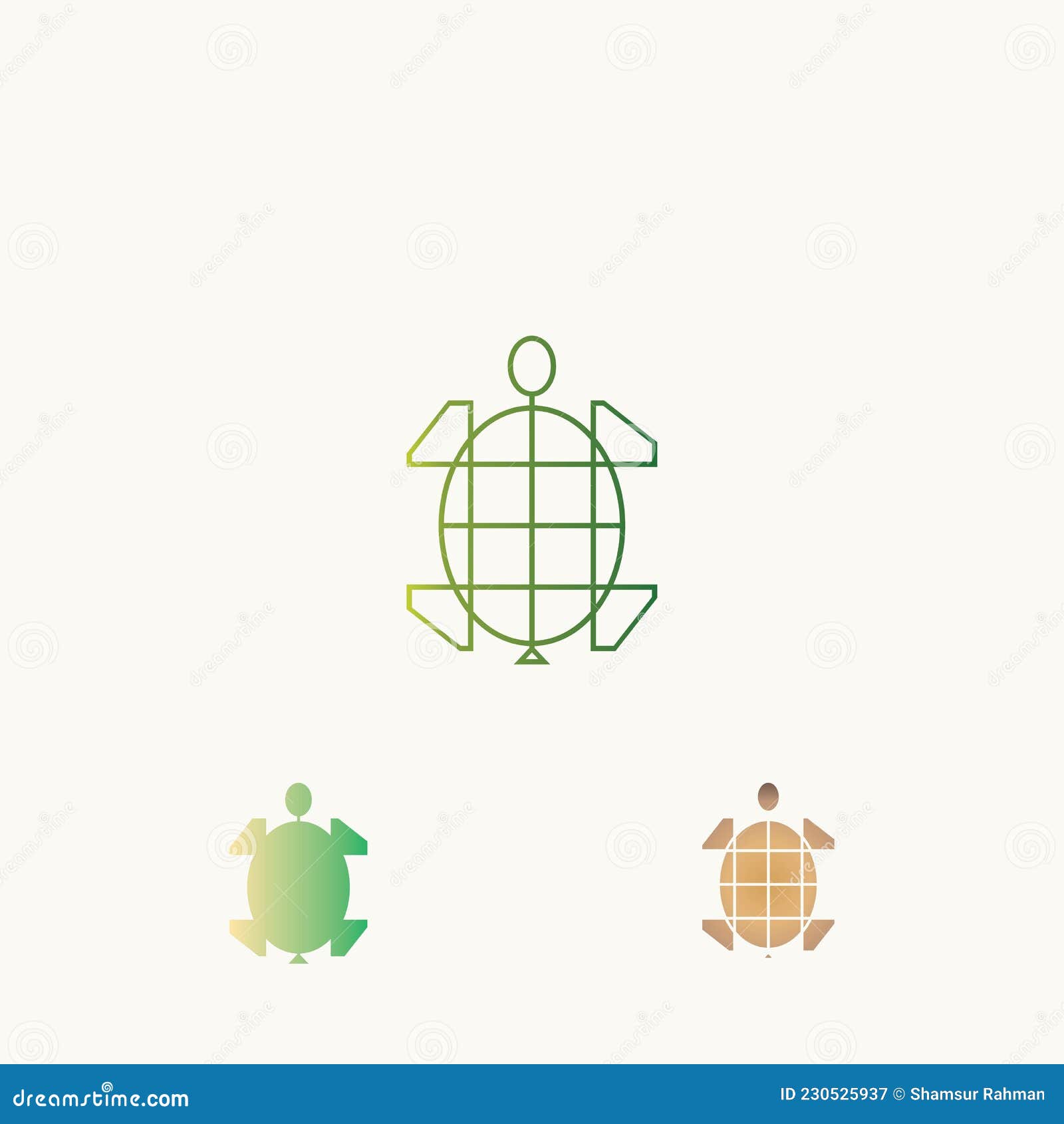 Tortoise Logo Design Template Inspiration Stock Vector - Illustration ...