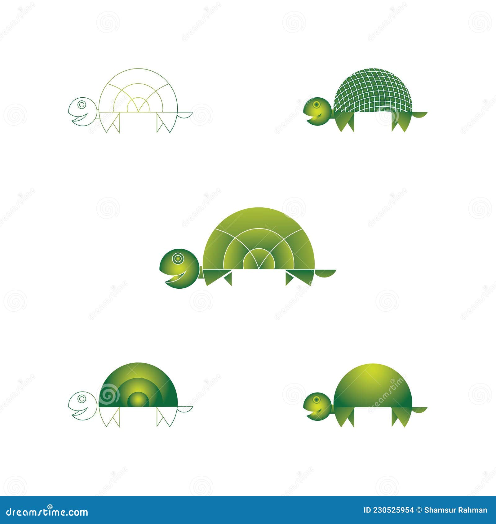 Tortoise Logo Design Template Inspiration Stock Vector - Illustration ...