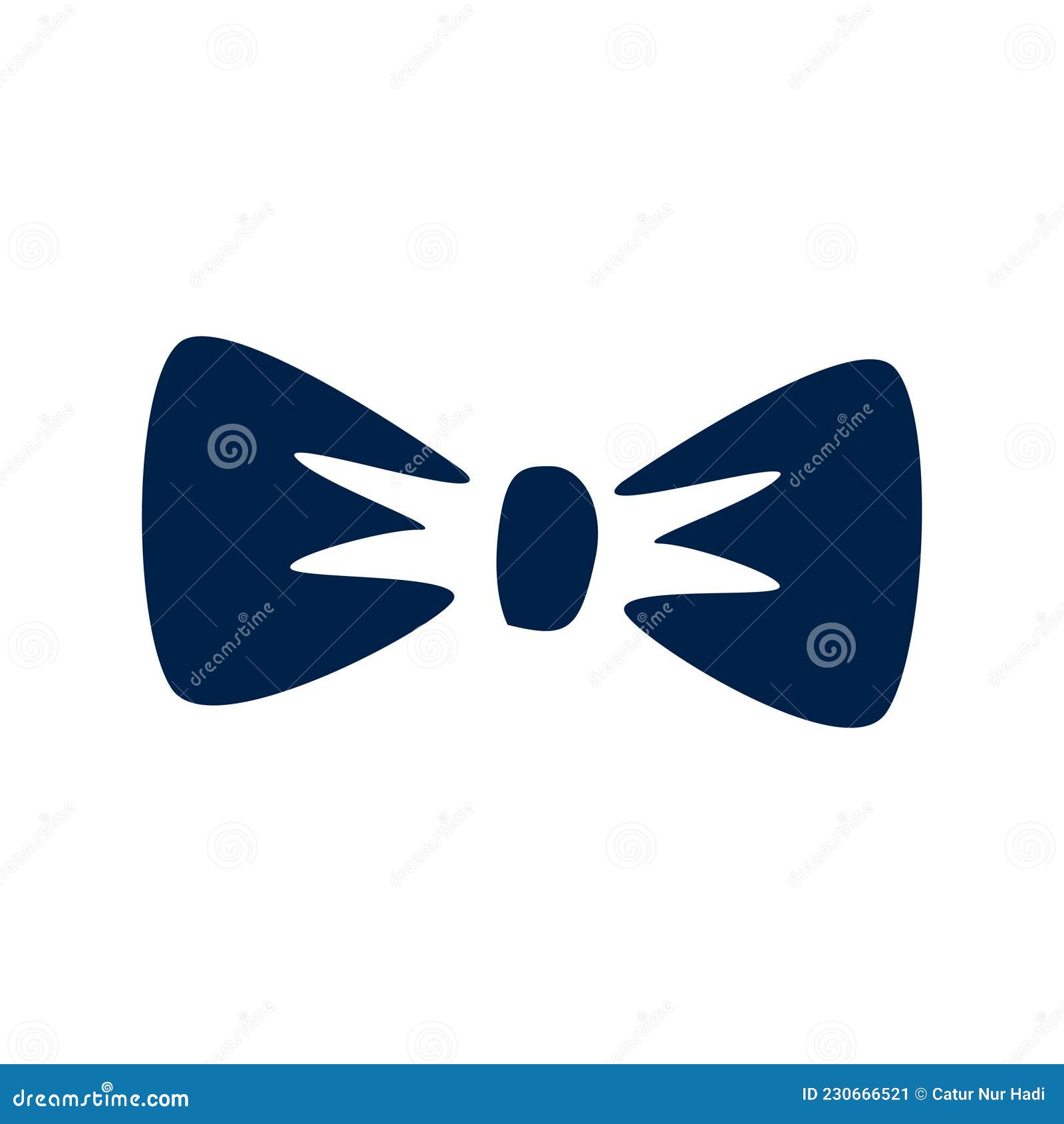 Bow Tie Icon Logo Vector Design Illustration, Isolated on White ...