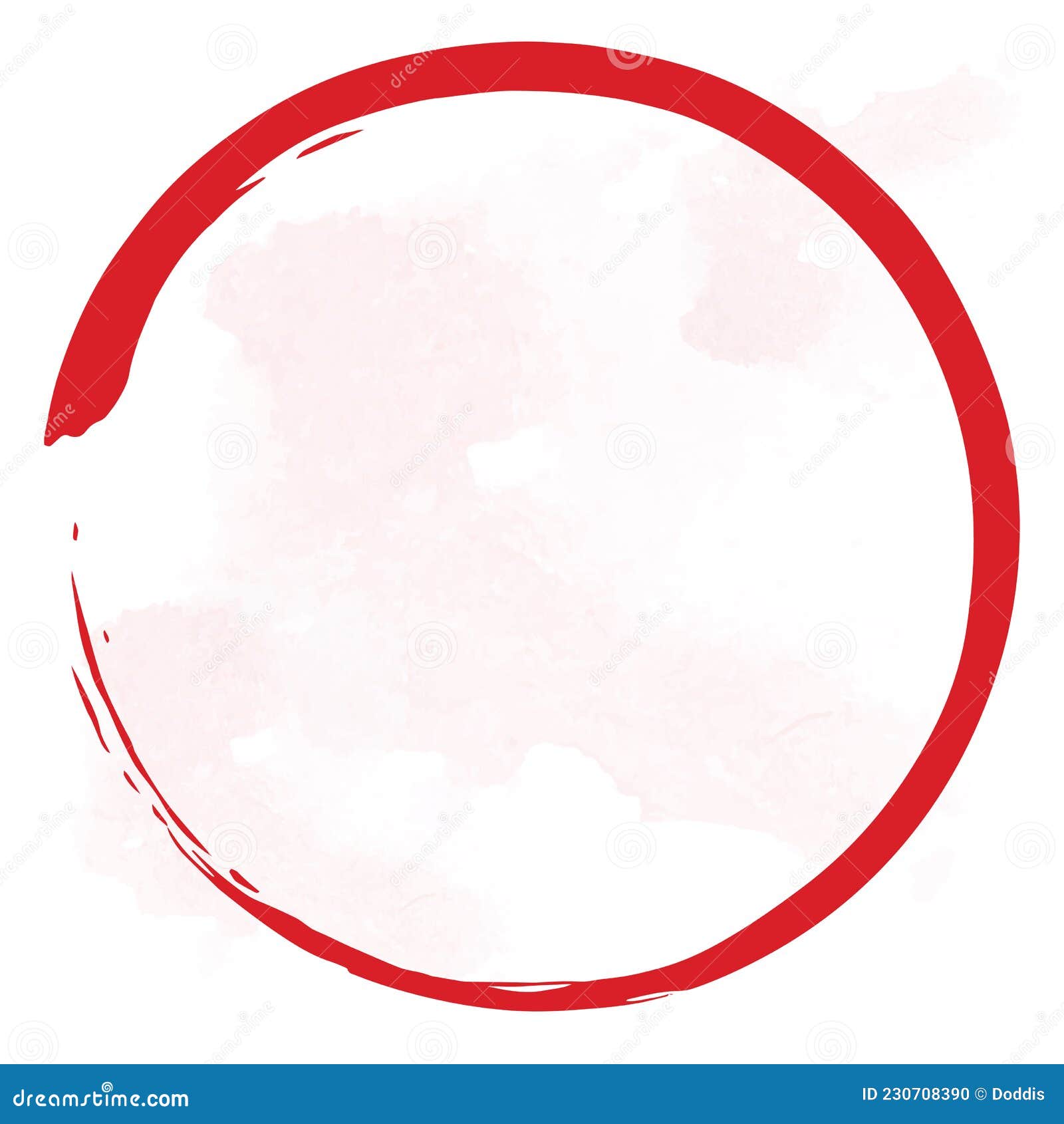 Enso Circle, Zen Symbol. Cartoon Vector | CartoonDealer.com #195628793