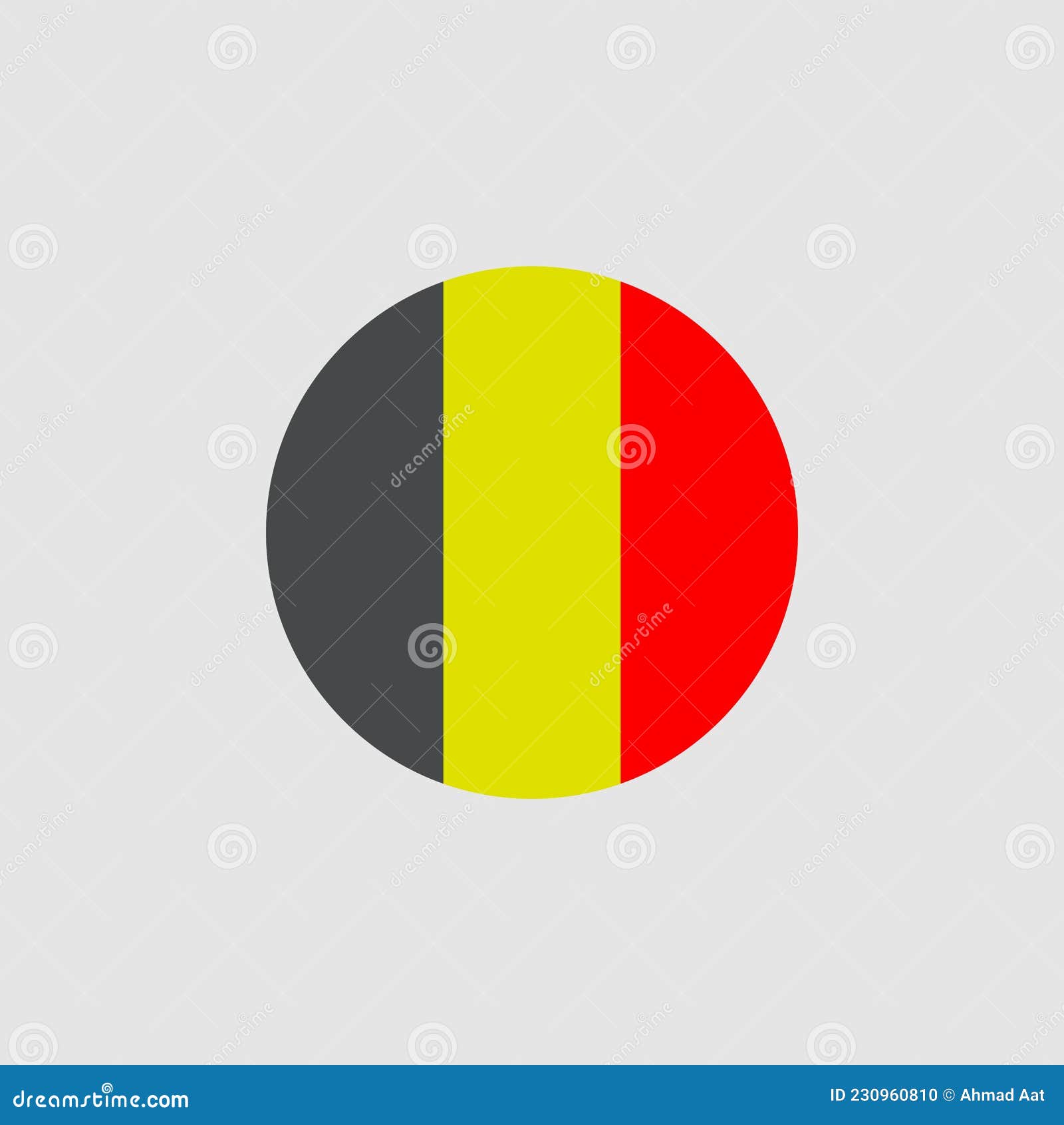 National Belgium Flag, Official Colors and Proportion Correctly. Stock ...