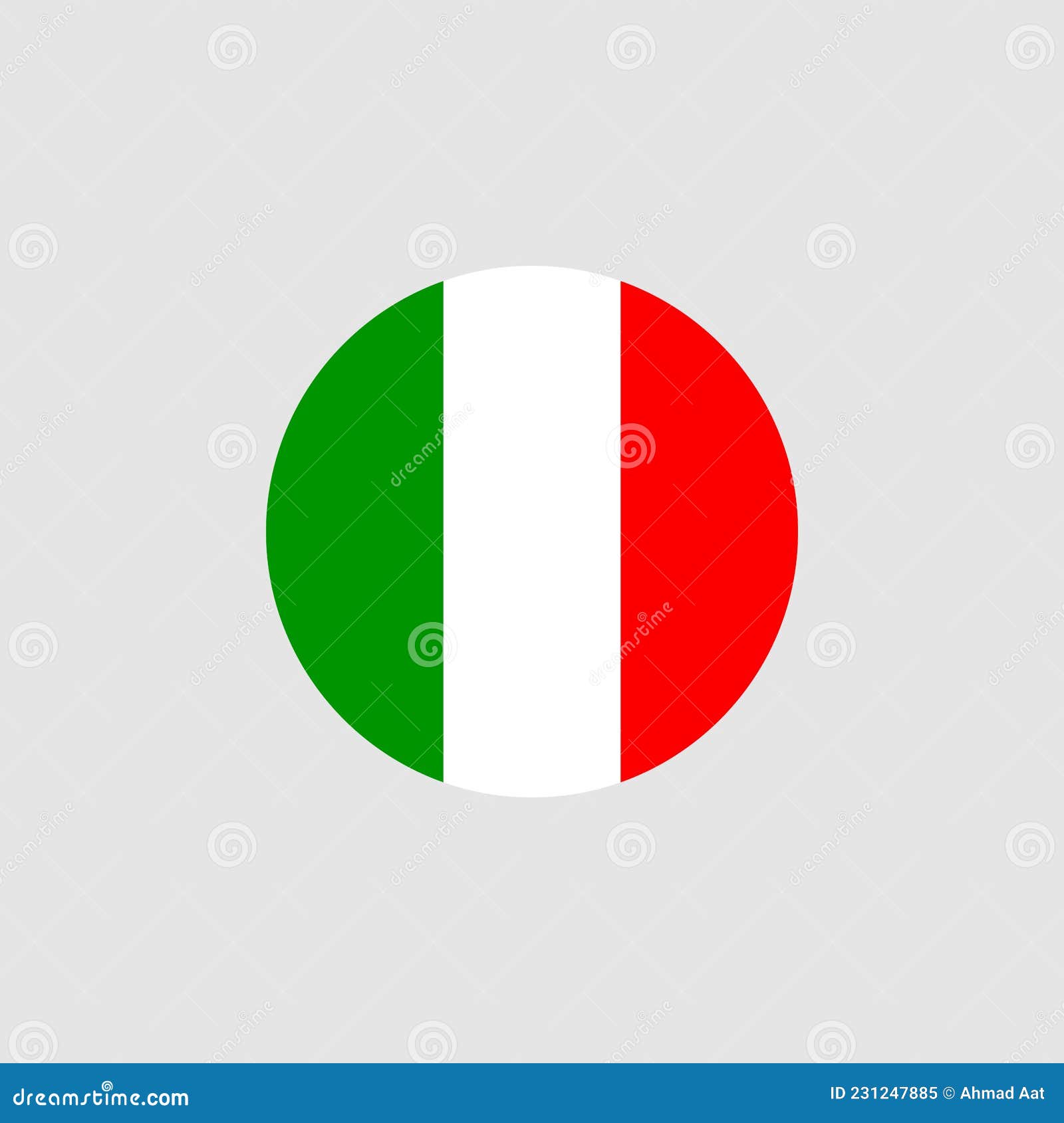 National Italy Flag, Official Colors and Proportion Correctly. Stock ...