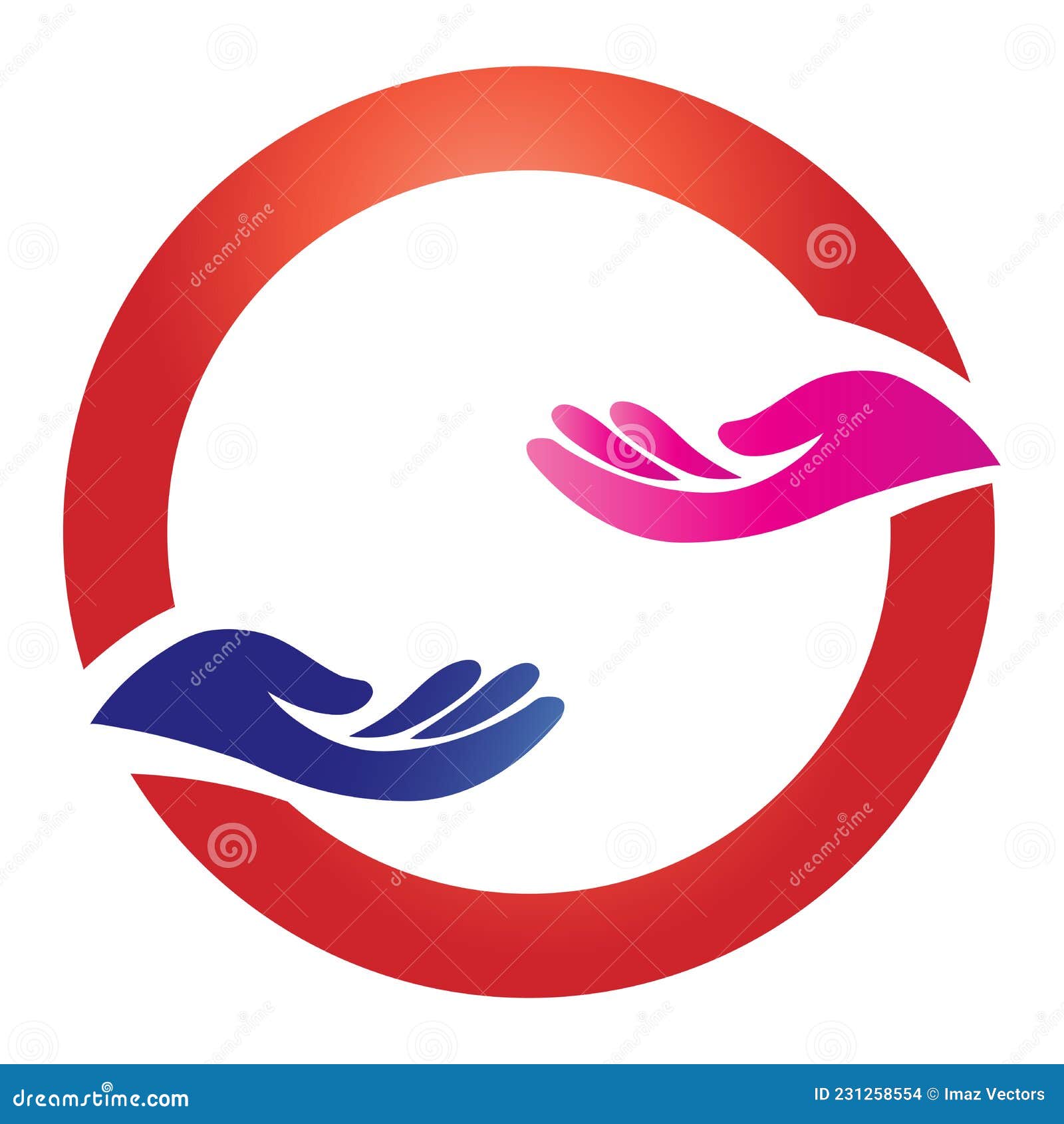 Helping Hands Business Icon