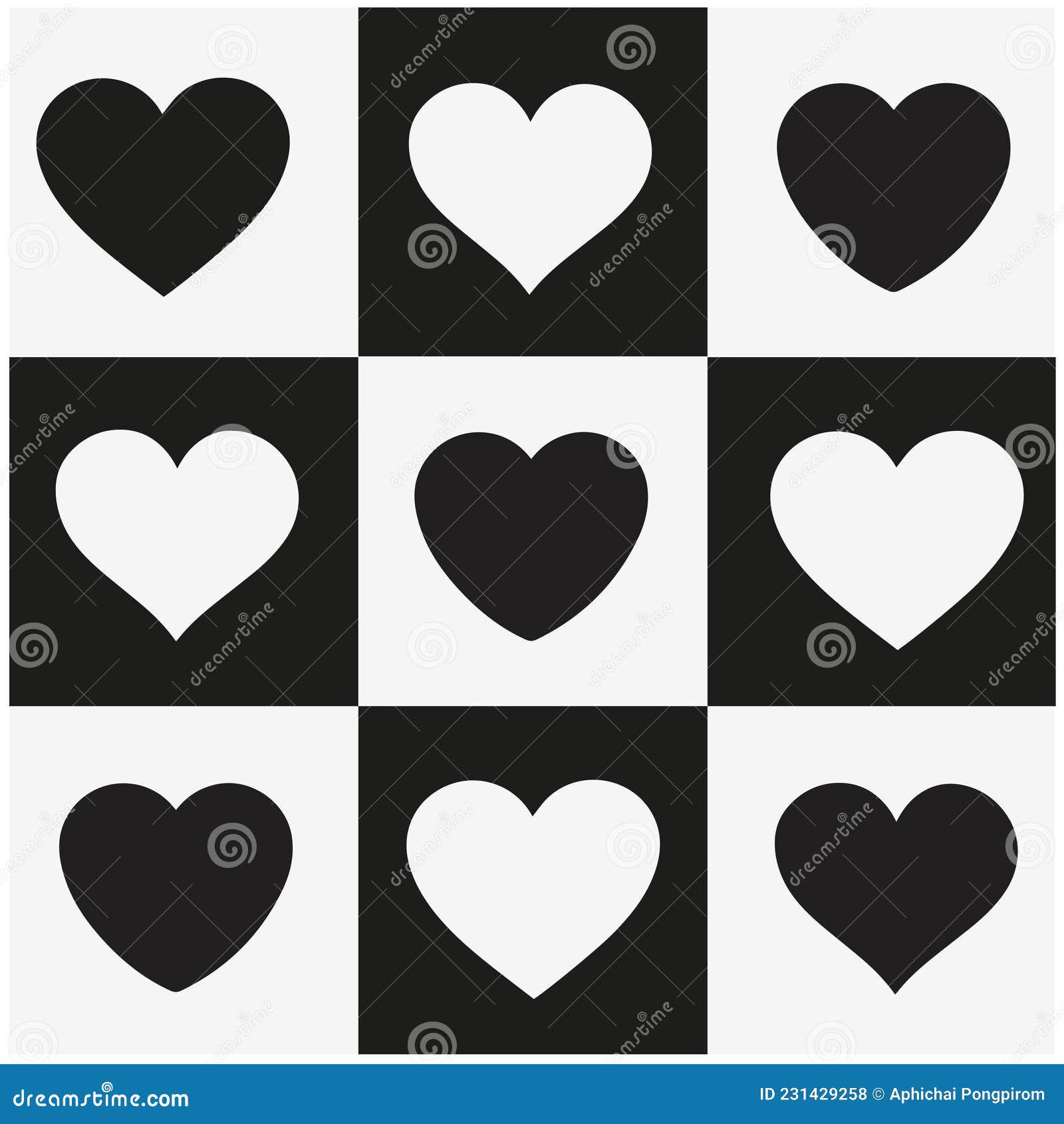 Grid Of Nine Square Holes, Creating The Illusion Of Depth And ...