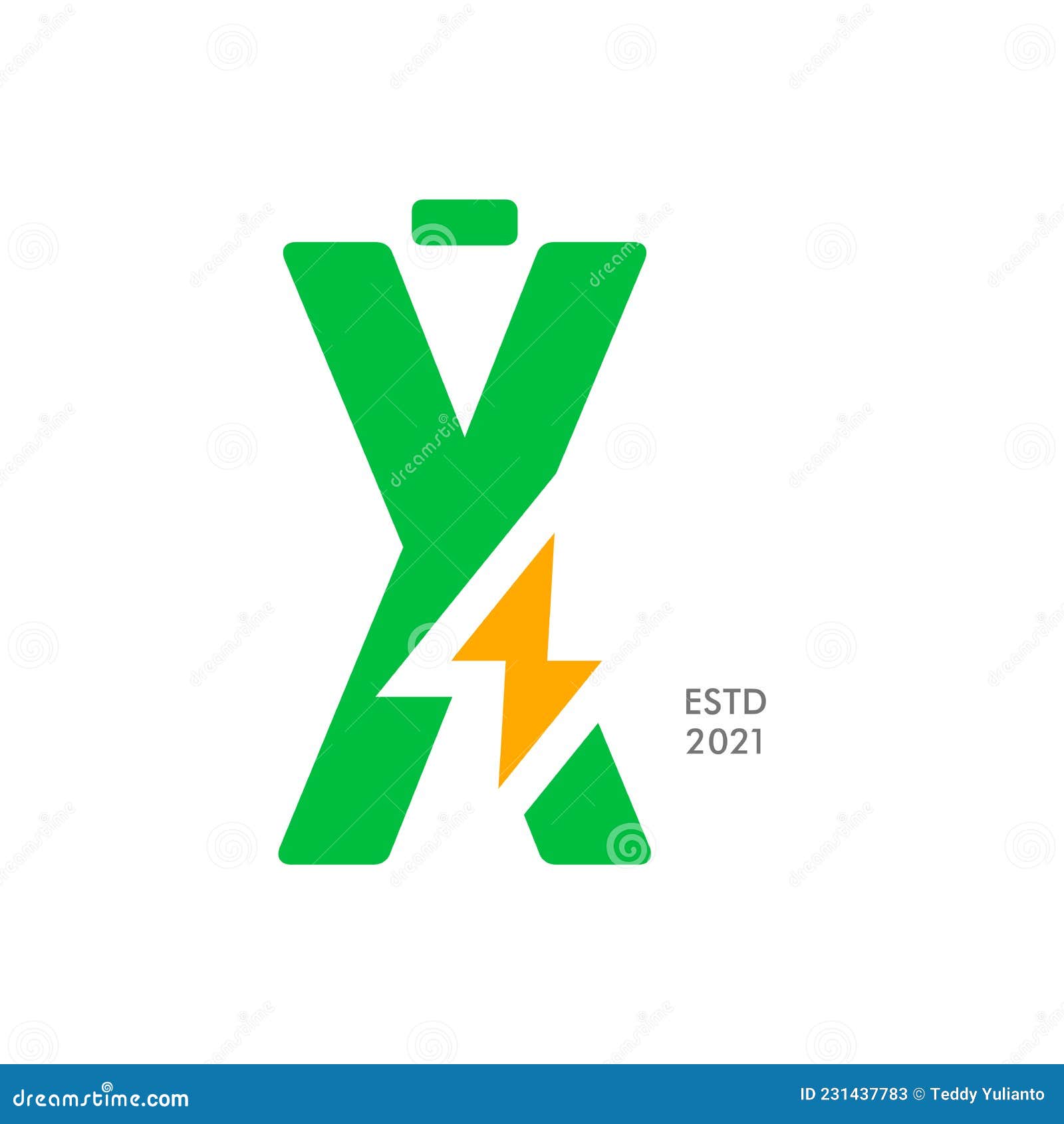 Initial X Battery Charge Logo Stock Vector - Illustration of ...