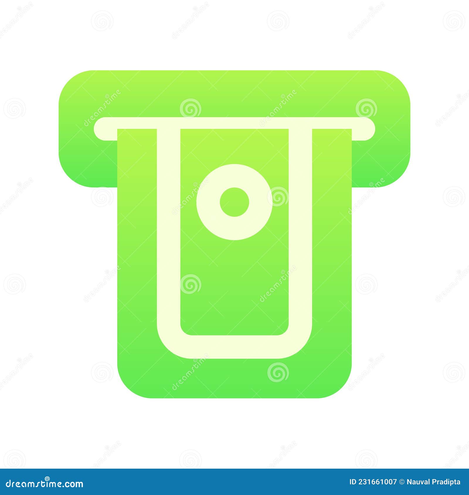 Take Money Icon Gradient Style Icon Stock Vector - Illustration of ...