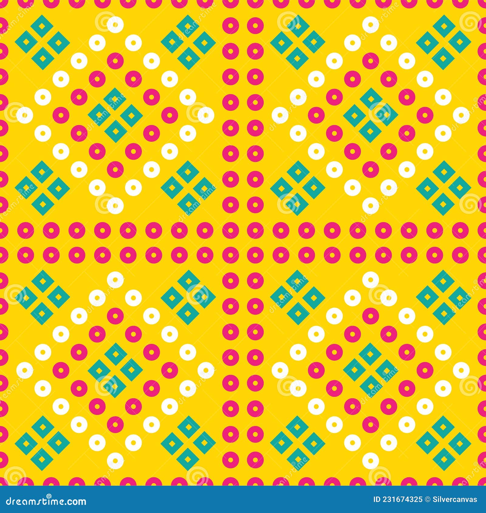 Indian Bandhani Pattern Background, Seamless Decorative Geometric ...