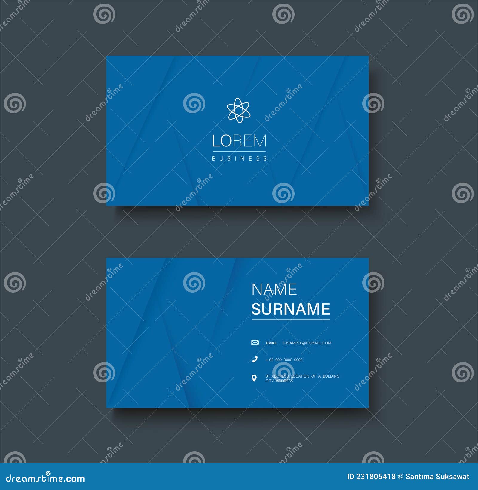 Blue 10 Sided Die, Pentagonal Trapezohedron Dice. 3D Rendering Royalty ...