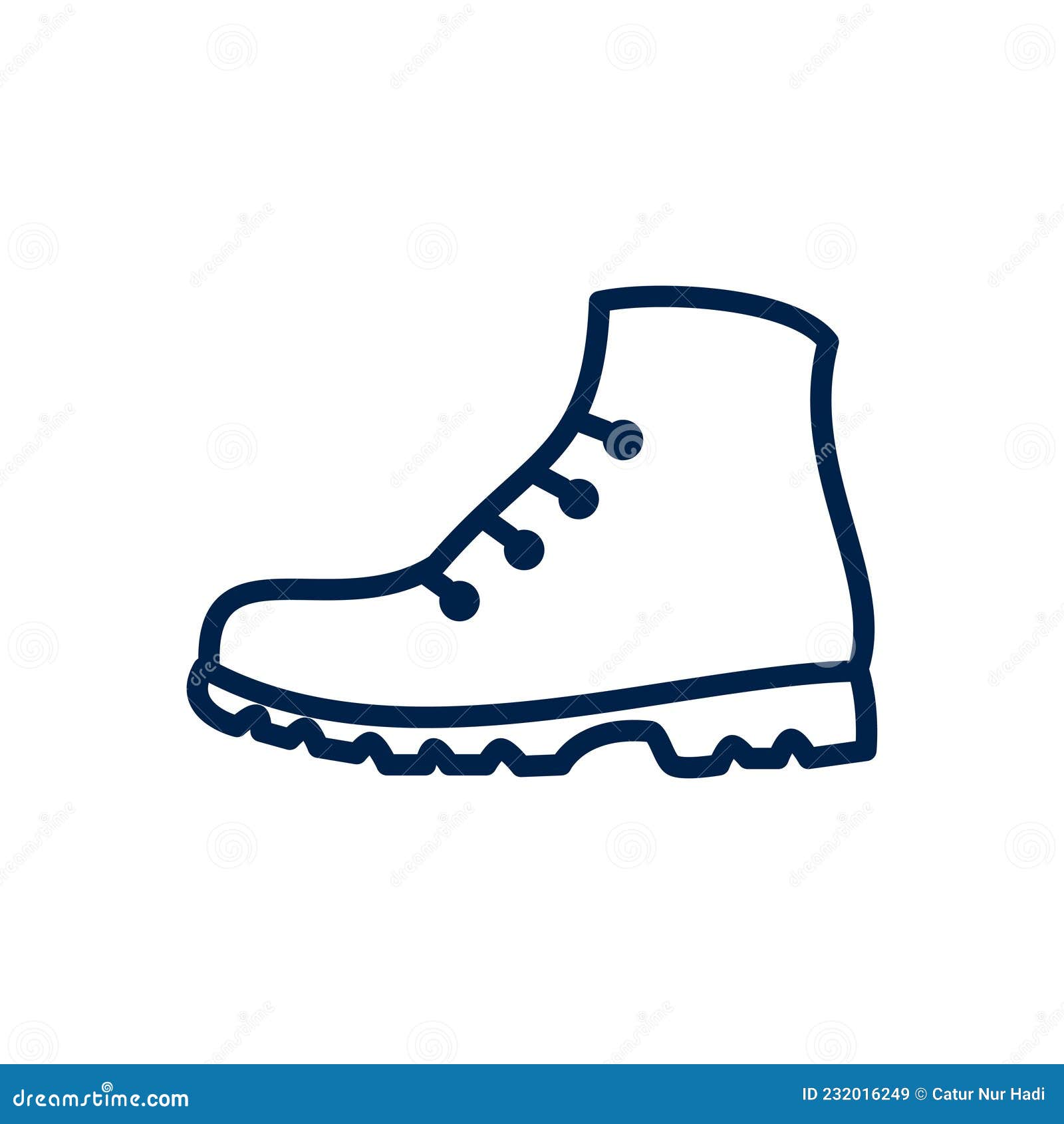 Boots Icon Logo Vector Design Illustration, Isolated on White ...