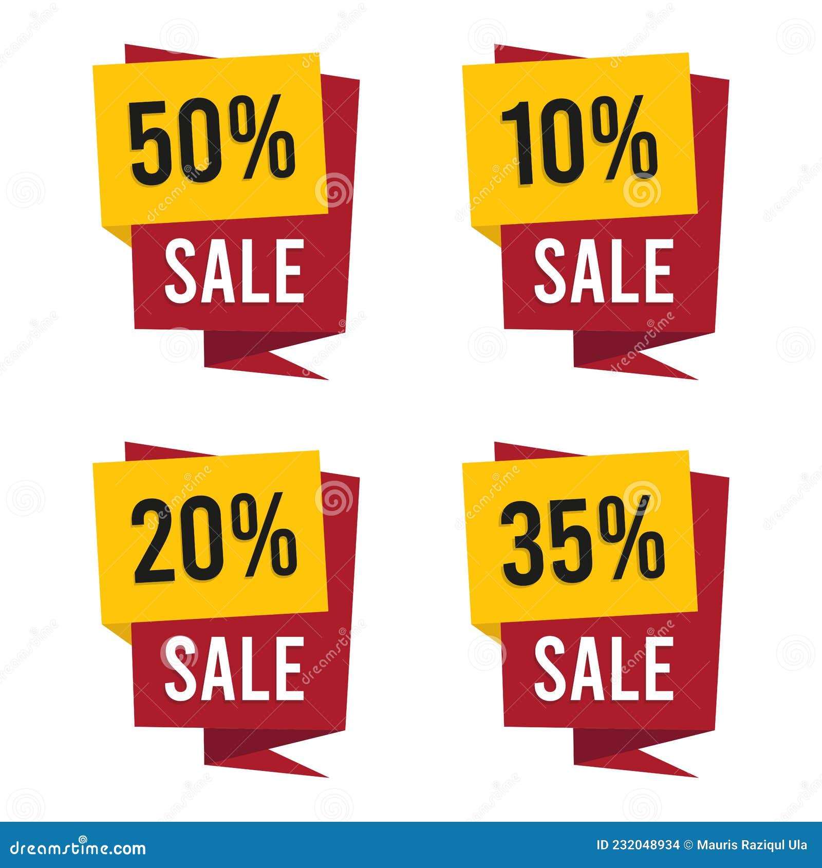 Bundle Sign Sale 50 10 20 35 Percent, Very Suitable for Sales Flyers ...