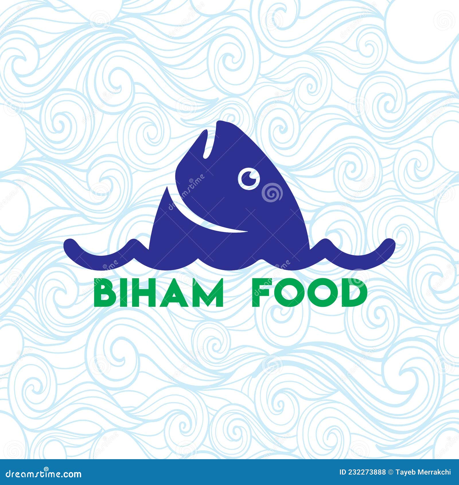 Logo Biham Food Vector Illustration | CartoonDealer.com #232273888