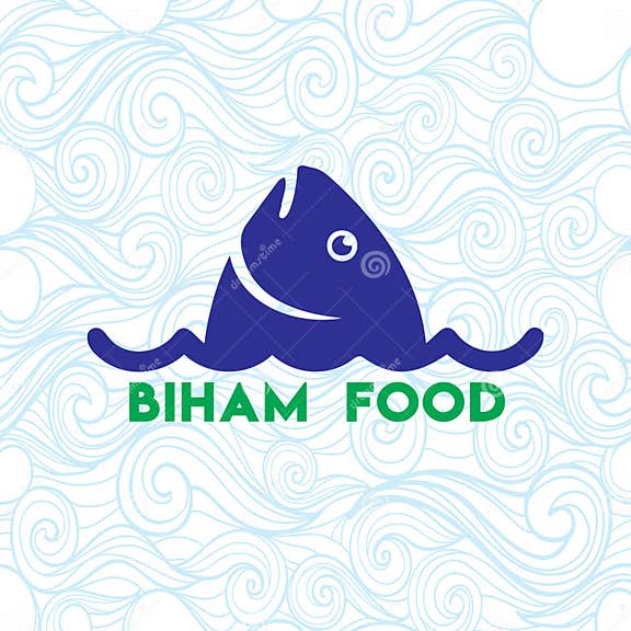 Logo Biham Food stock vector. Illustration of products - 232273888