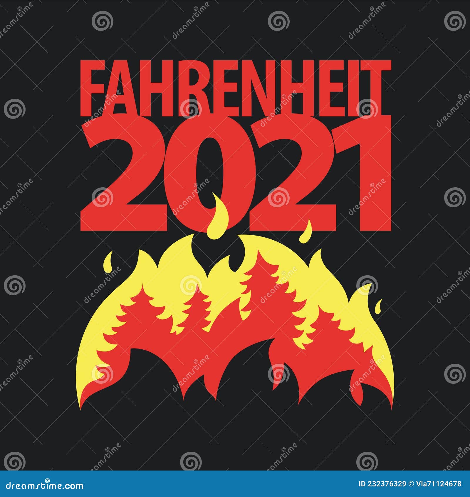 Hot summer of 2021 sign stock vector. Illustration of forest - 232376329