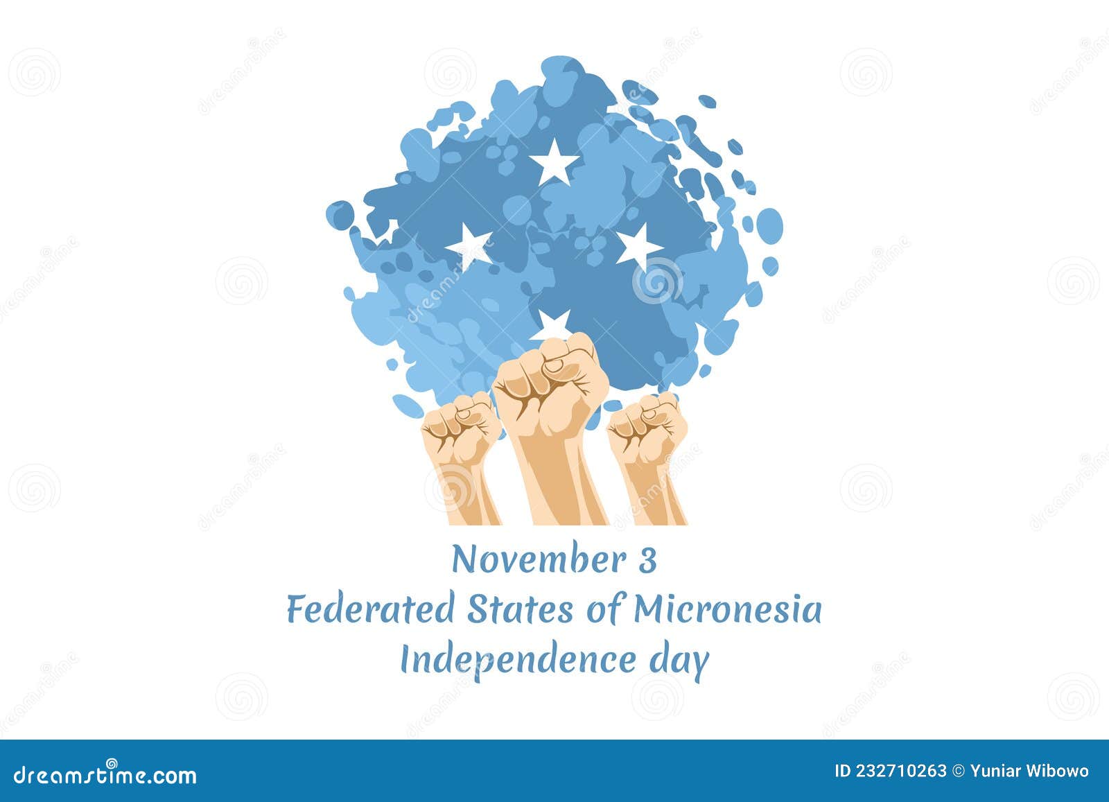 Micronesia Vector Map Isolated On White Background. High-Detailed Black ...