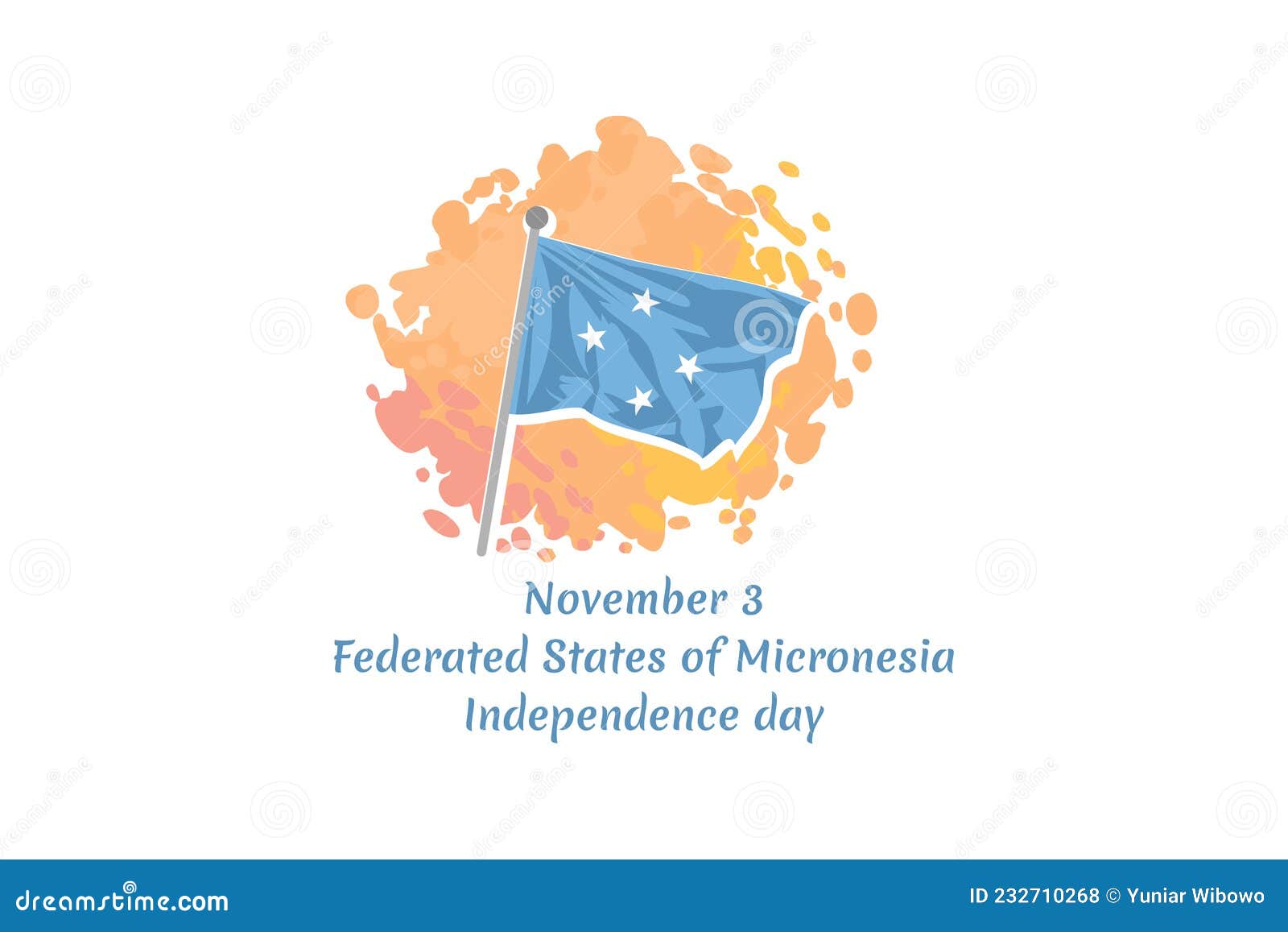 Micronesia Vector Map Isolated On White Background. High-Detailed Black ...