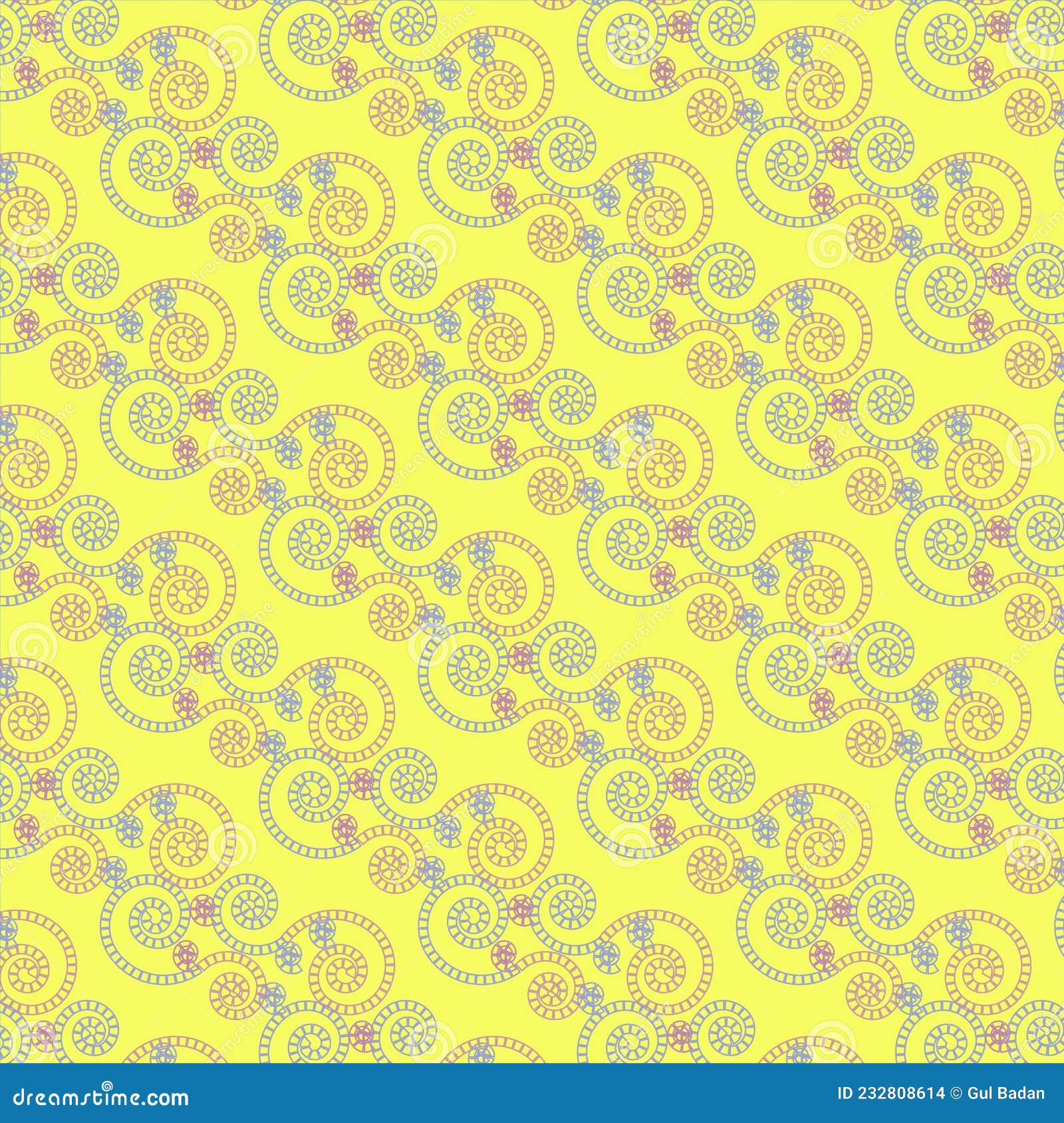 Yellow Seamless Pattern Vector Eps Print Stock Vector - Illustration of ...