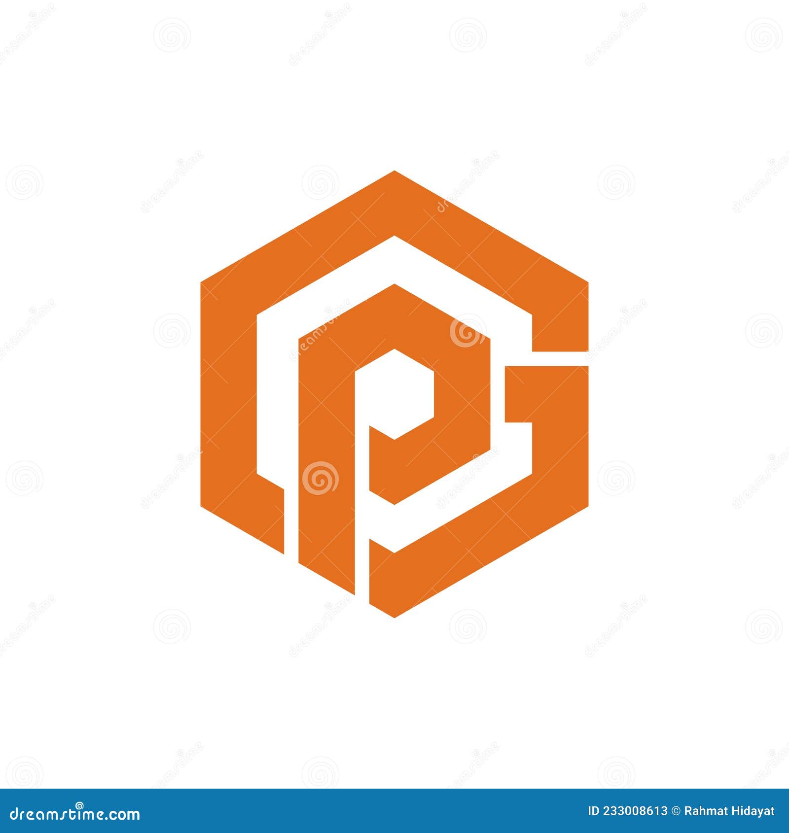 Logo or Icon Letter PG stock vector. Illustration of collection - 233008613