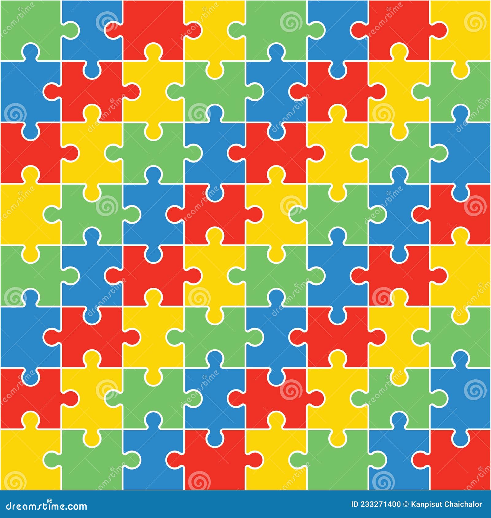 Puzzle Pieces. Color Jigsaw Puzzle Piece. Jigsaw Puzzle Background ...