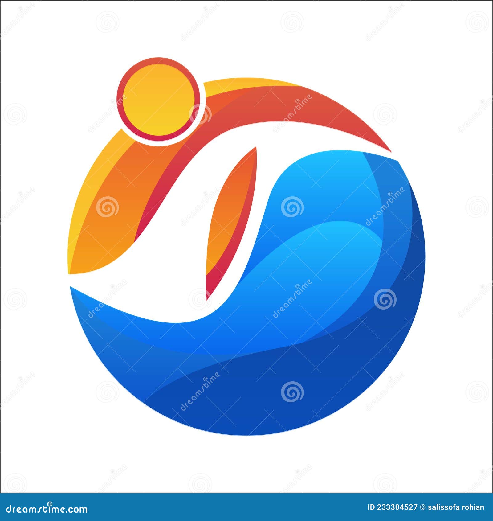 Logo Happy and Fun People. Logo Vector Illustration. Stock Vector ...