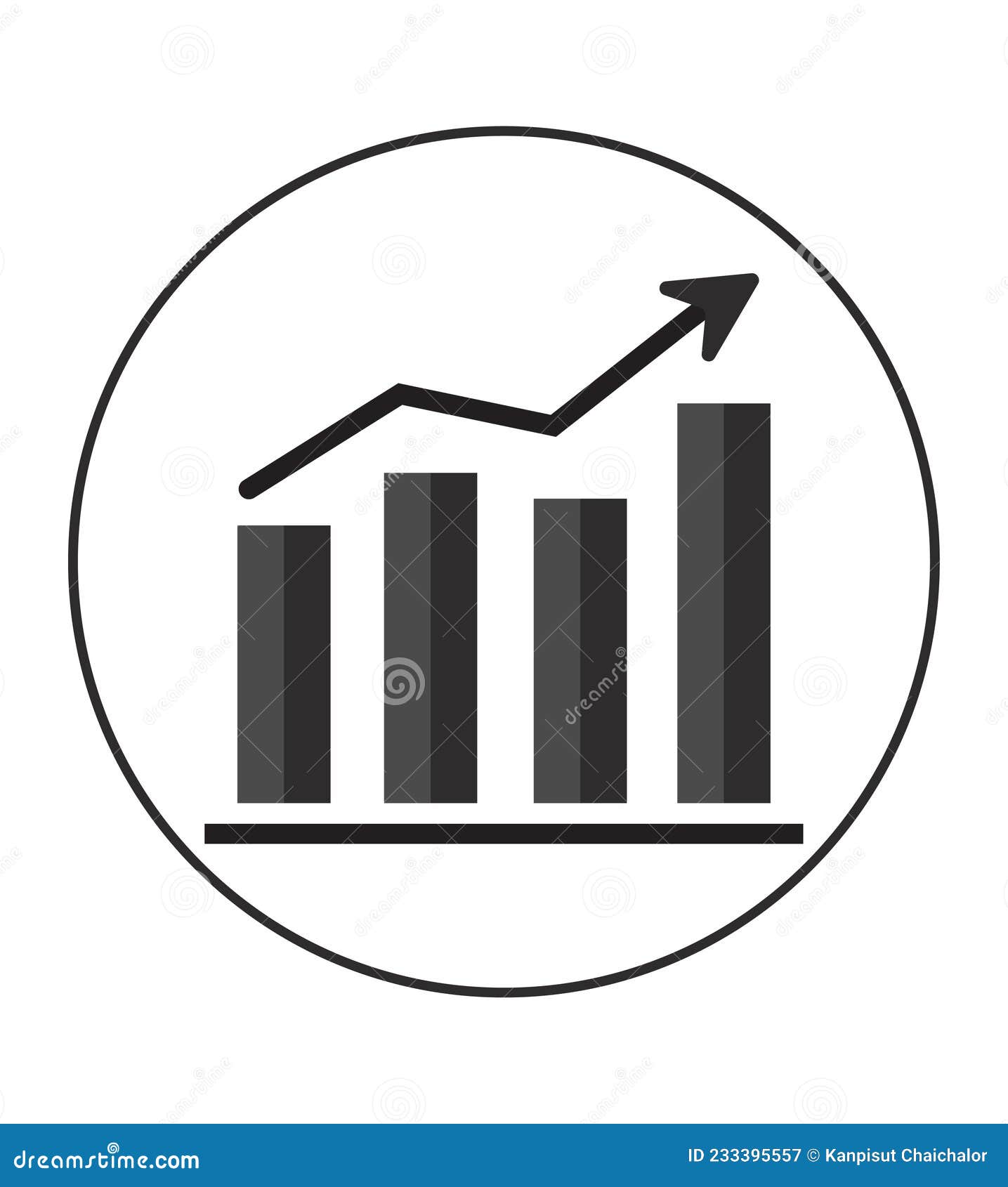 Simple Growth Graph Sketch Royalty-Free Stock Image | CartoonDealer.com ...