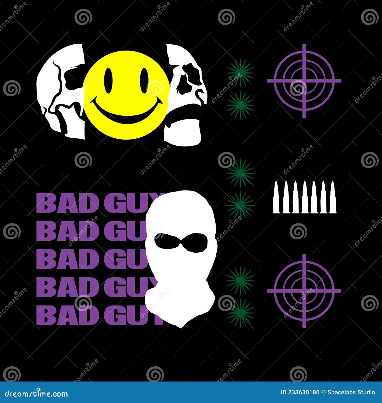 Streetwear Graphic Design Ideas Customize Design Templates Bad Guy ...