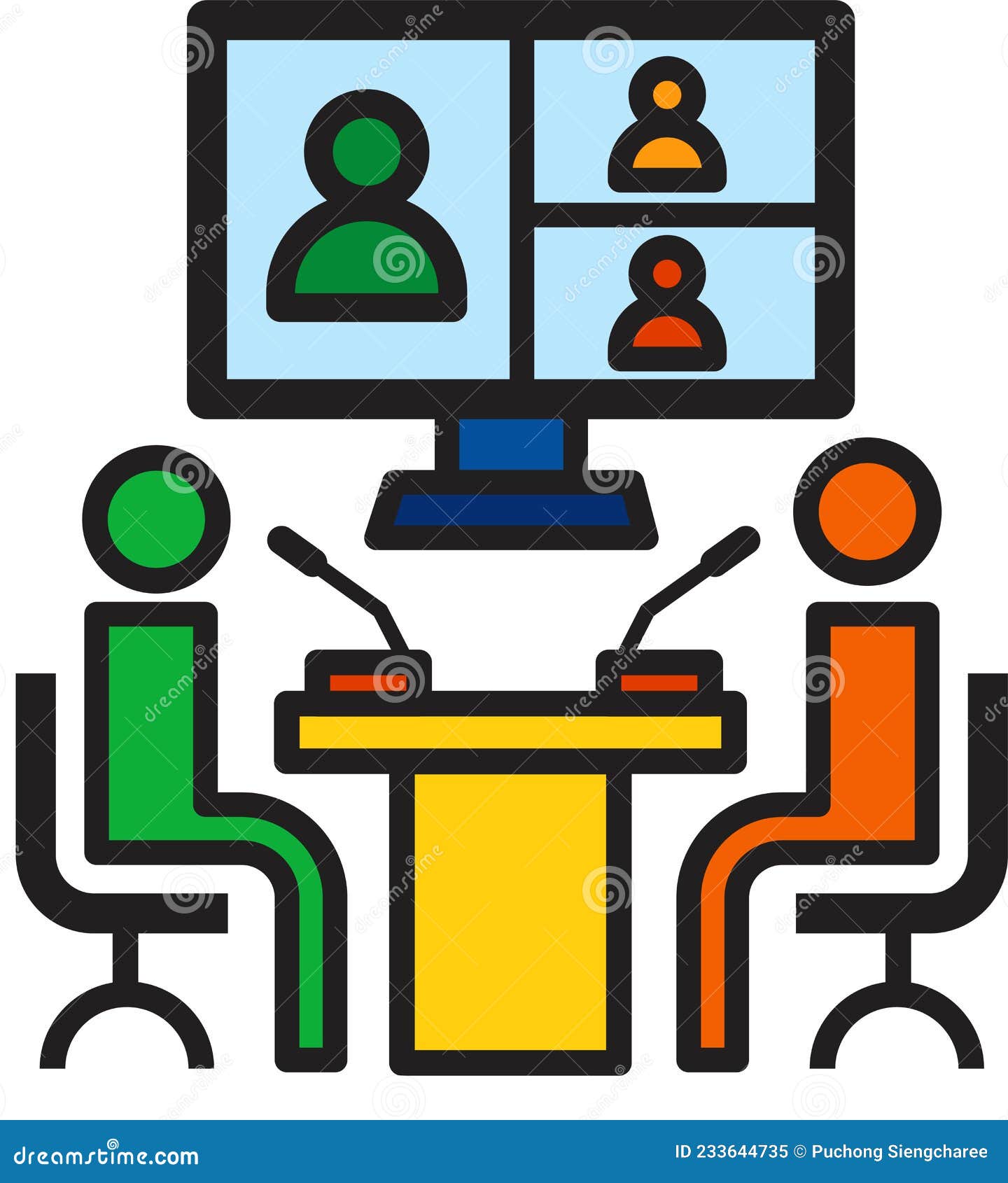 Internet Education Icon Vector.online Education Stock Vector ...