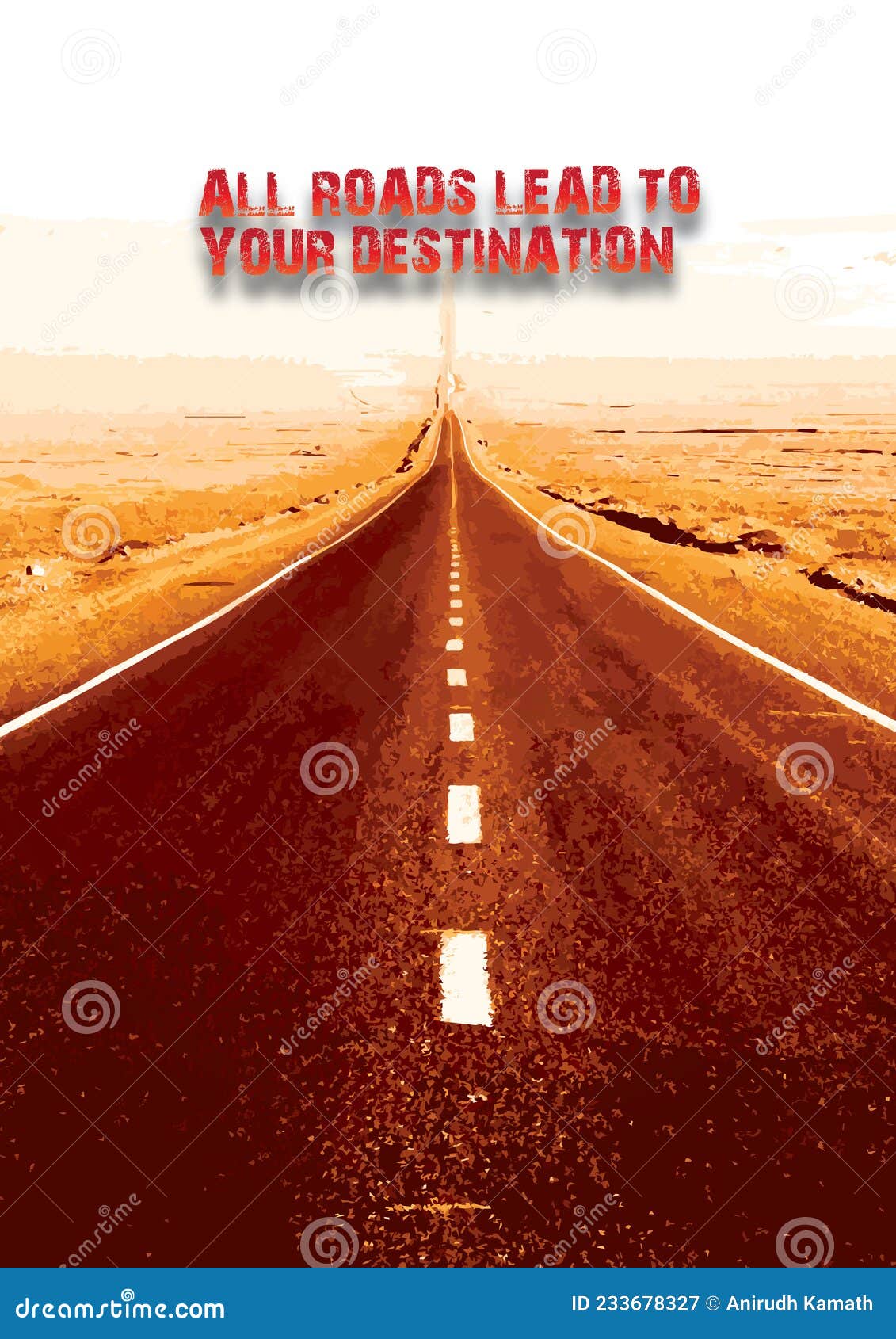 American Highway Poster 2021 Stock Vector - Illustration of poster2021 ...