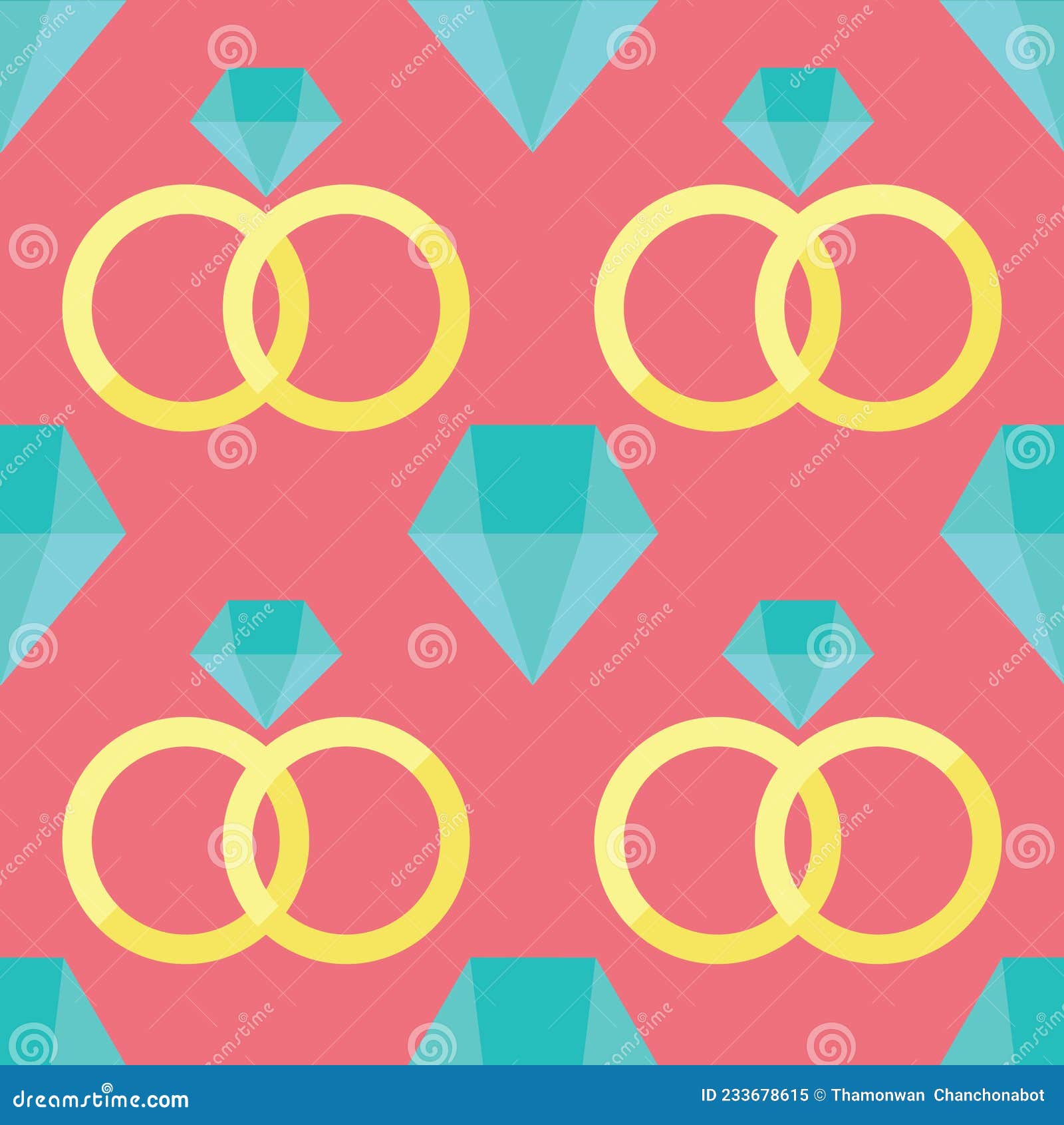Valentine seamless pattern stock vector. Illustration of print - 233678615