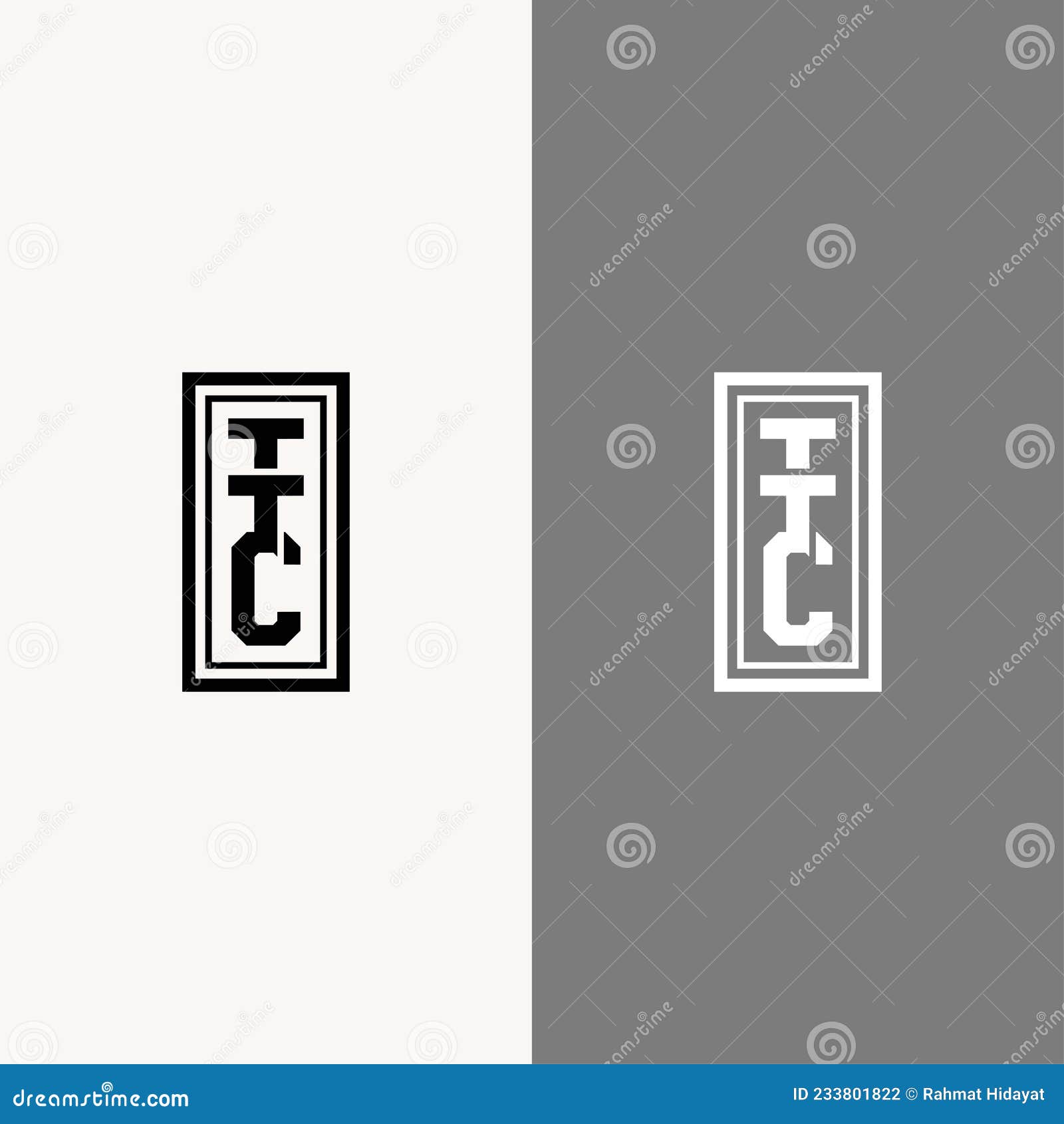 Logo or Icon Letter TTC stock vector. Illustration of concept - 233801822