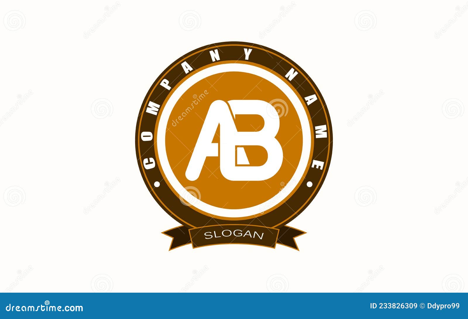 AB Letter Logo Side by Side United in a Work Team Suitable for the ...
