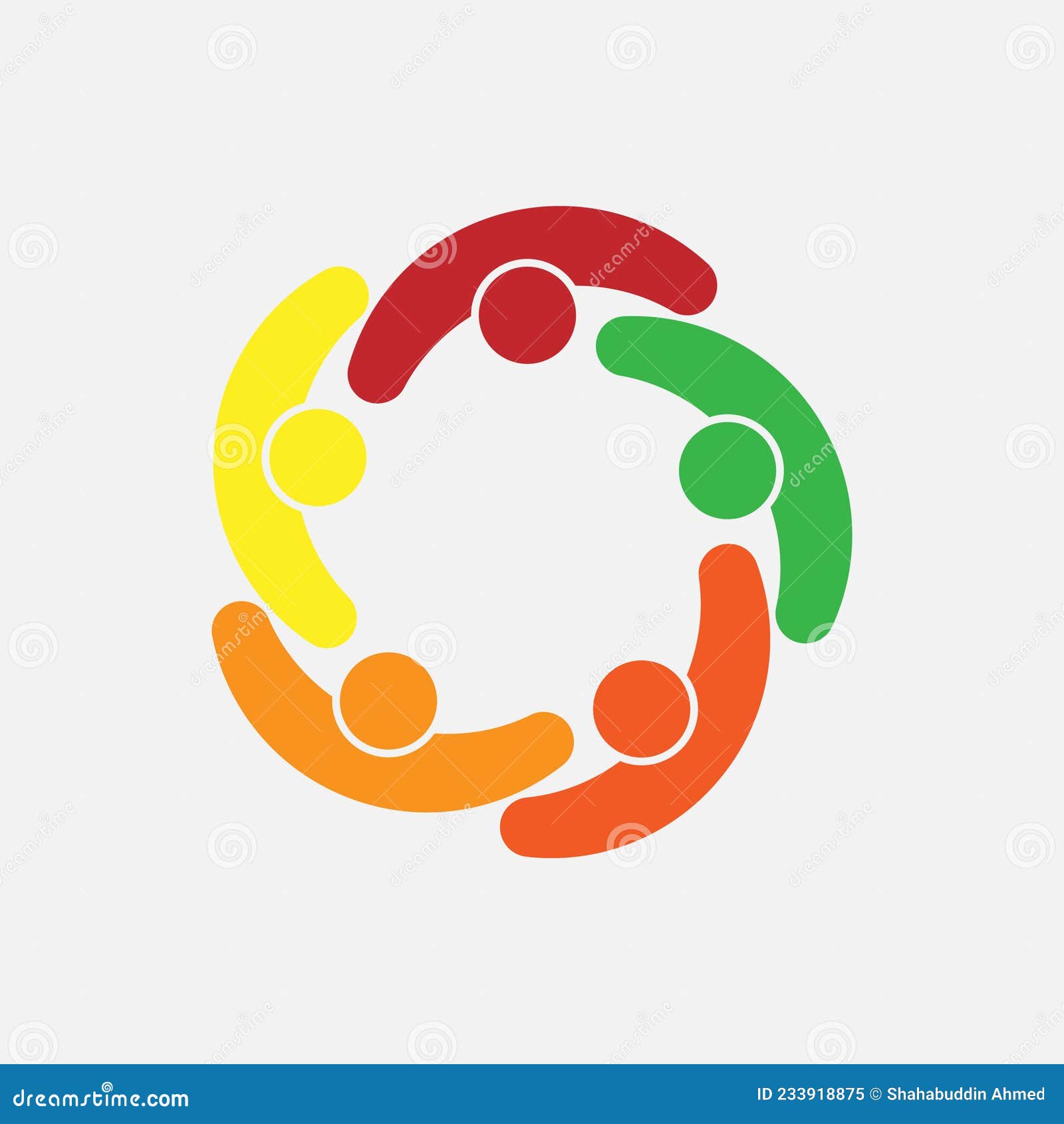 Business Conference Group People Logo. Vector Illustration Multiple ...