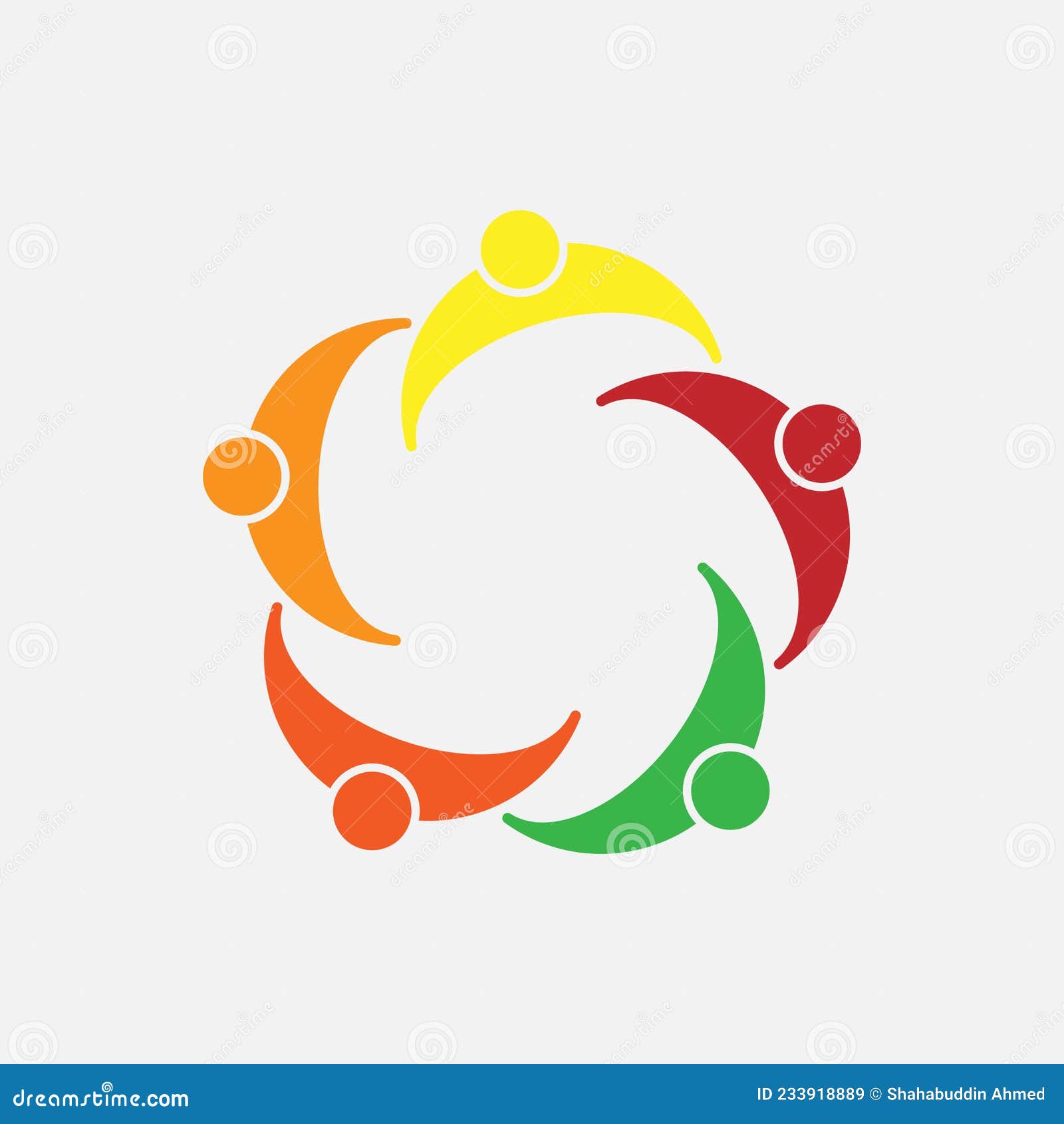 Business Conference Group People Logo. Vector Illustration Multiple ...