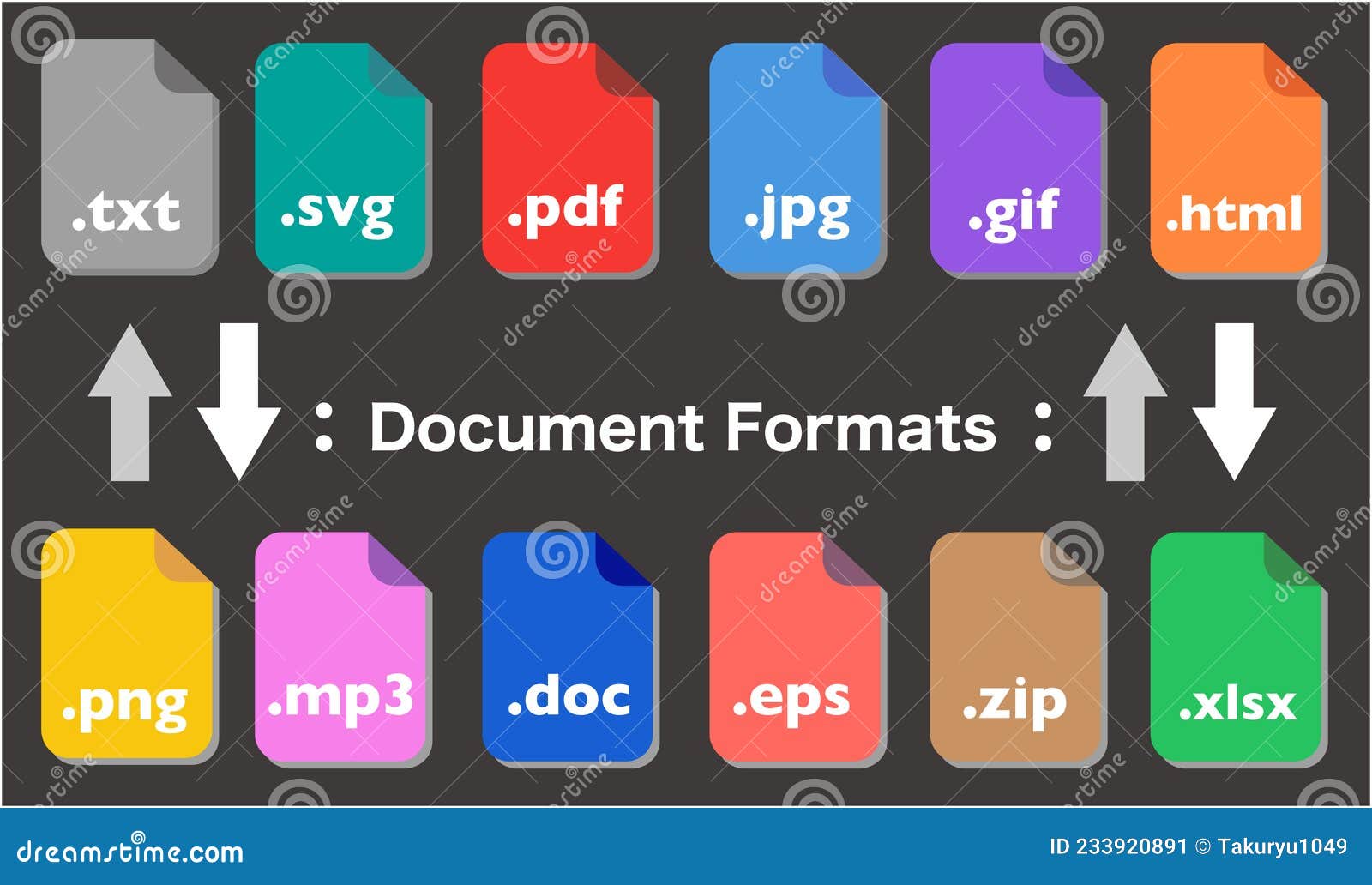 There File Format Document Icon. Stock Vector - Illustration of icon ...