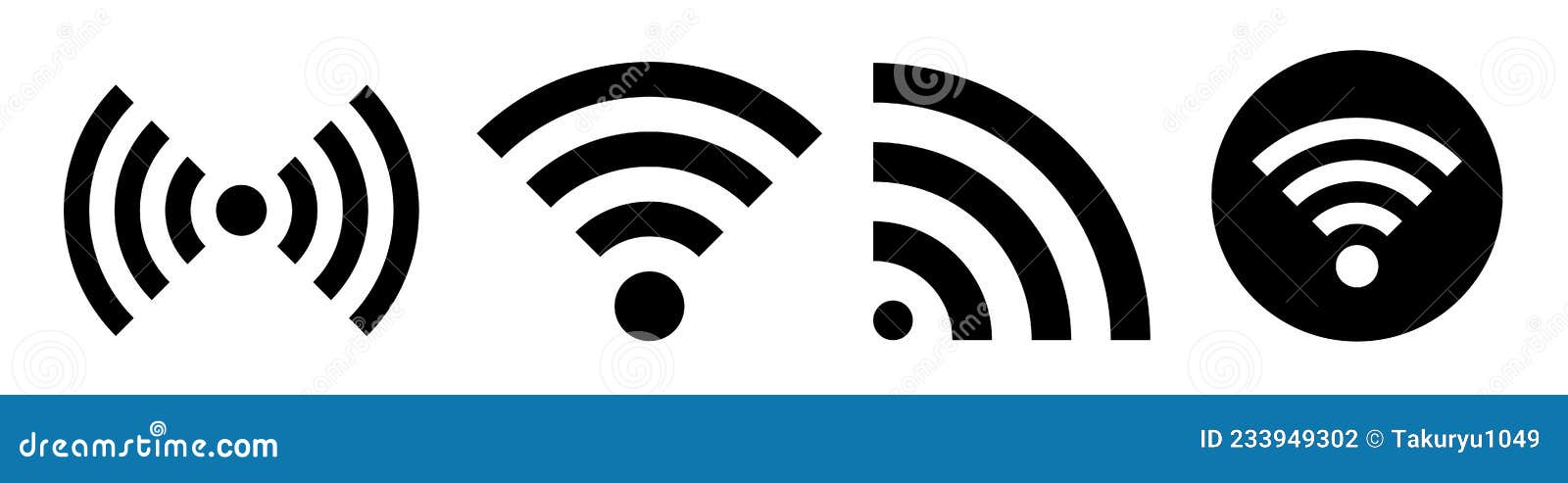 Represents the Wi-Fi Connection Status. Wireless Internet Connection ...