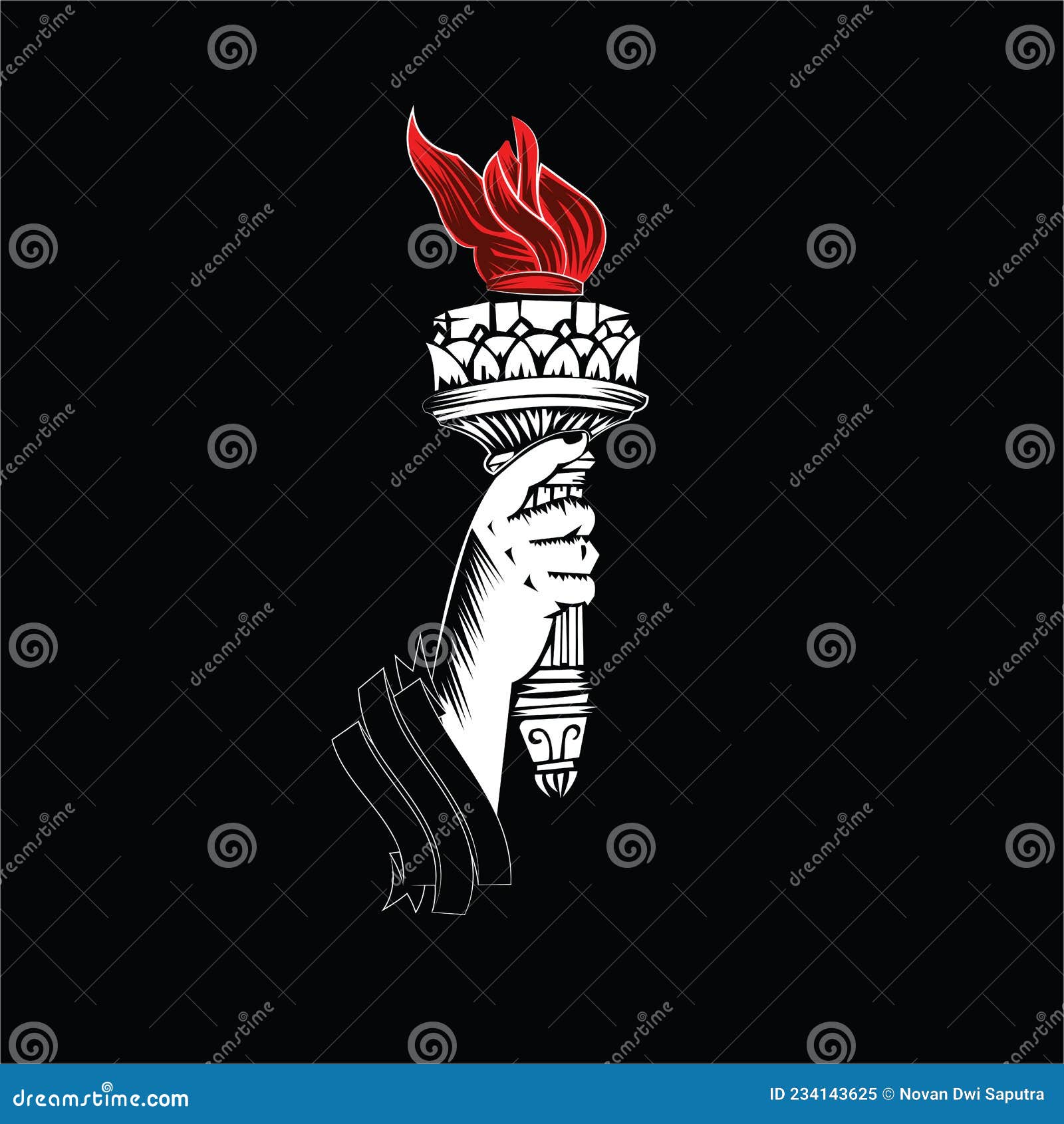 Liberty Fire Logo Vector Ready Eps 10 Format Stock Vector ...
