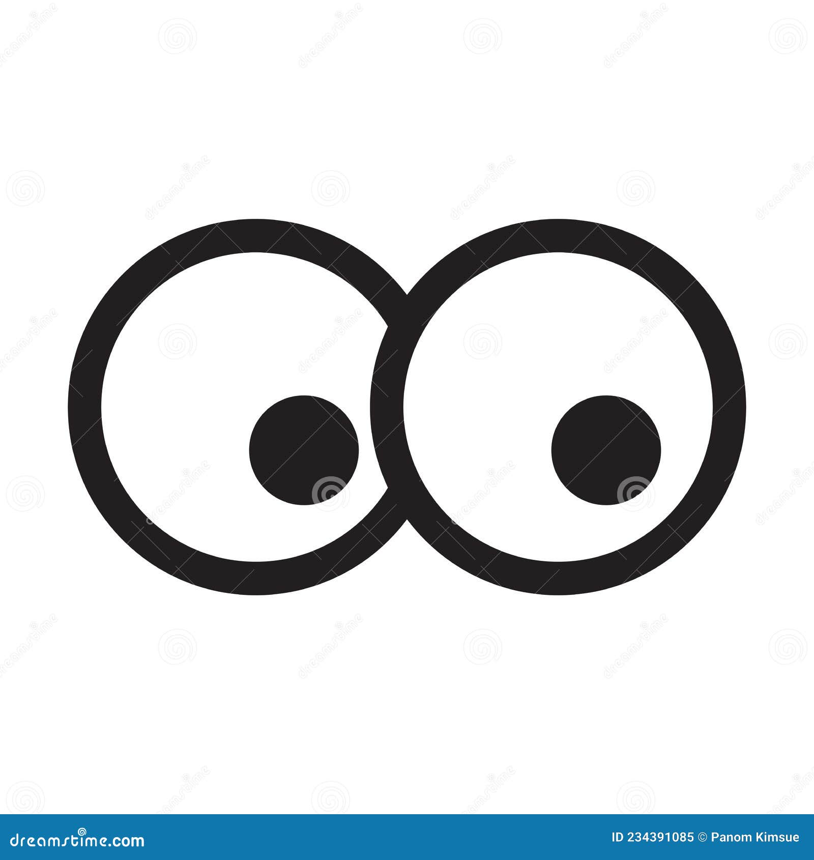 Cartoon Eye Icon Vector for Your Web Design, Logo, Infographic, UI ...