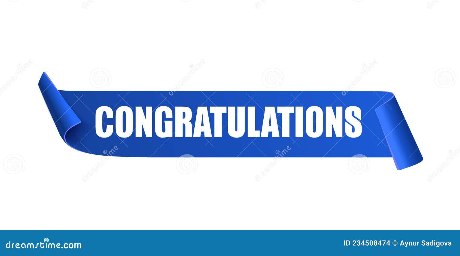 Congratulations Ribbon. Congratulations Isolated Band Sign Stock Vector ...