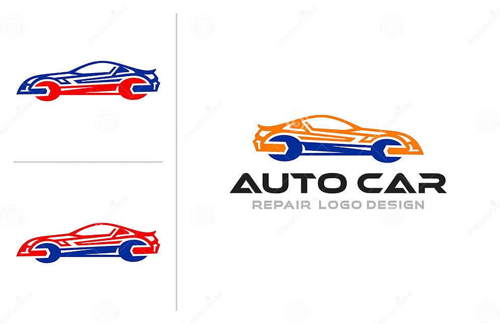 Automotive Logo Car Shop Icon Stock Vector - Illustration of line ...
