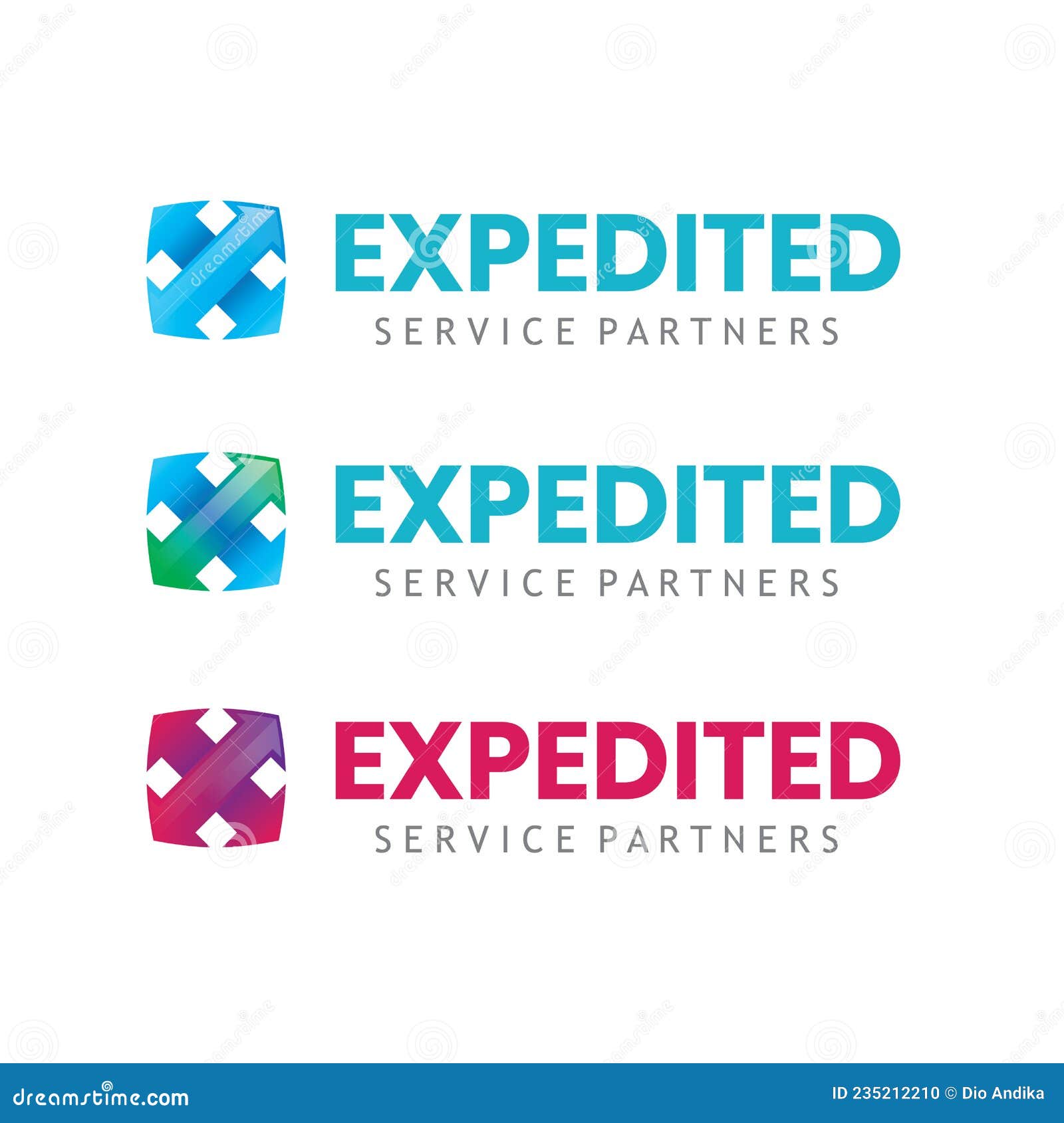 Expedited Letter X Arrow for Logistic and Transportation Logo Design ...