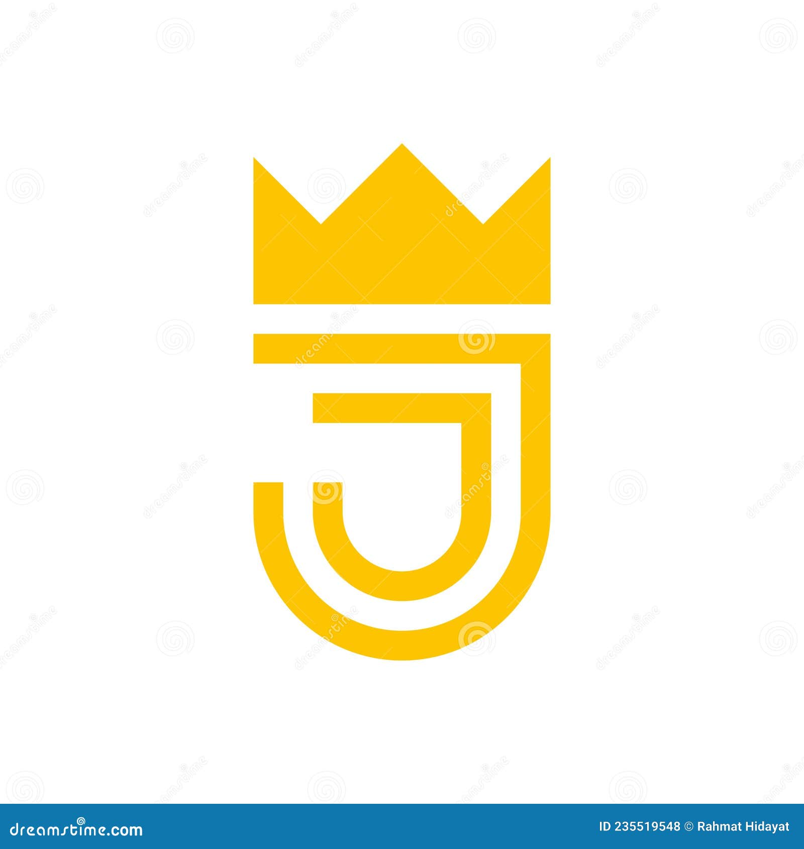 Logo or Icon Letter JJ stock vector. Illustration of monogram - 235519548