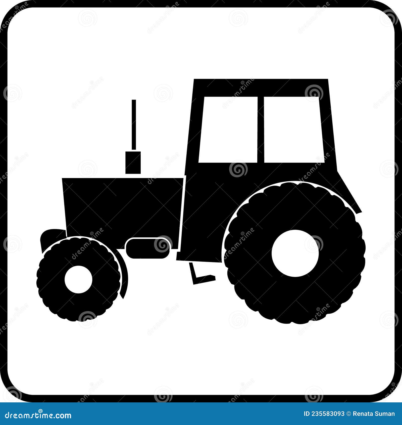 Tractor Design Vector Illustration, Creative Tractor Logo Design ...