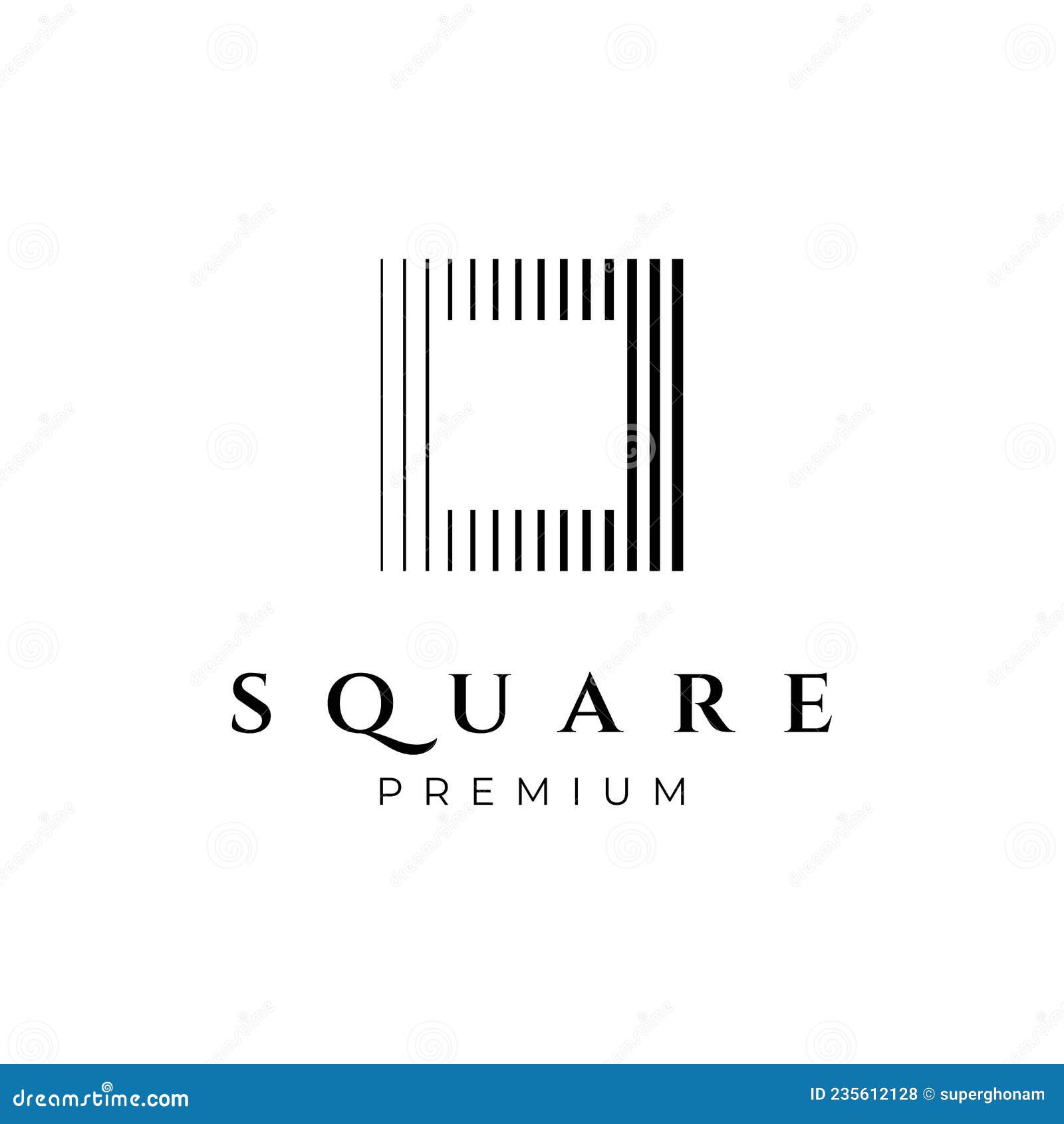 Square Logo Design Inspiration Vector Template Stock Vector ...