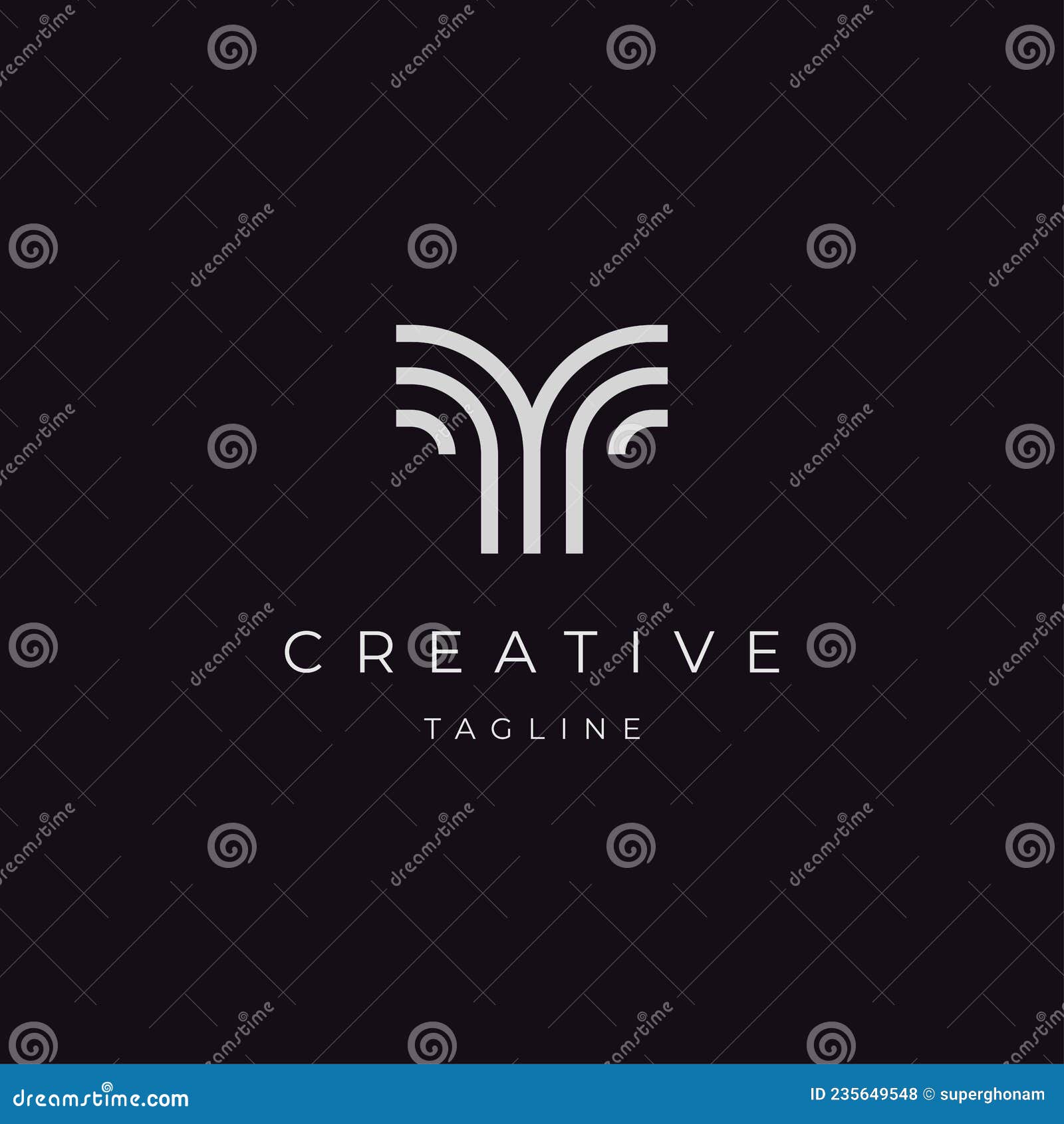 Monogram Letter Y Logo Design Inspiration Vector Template Stock Vector ...