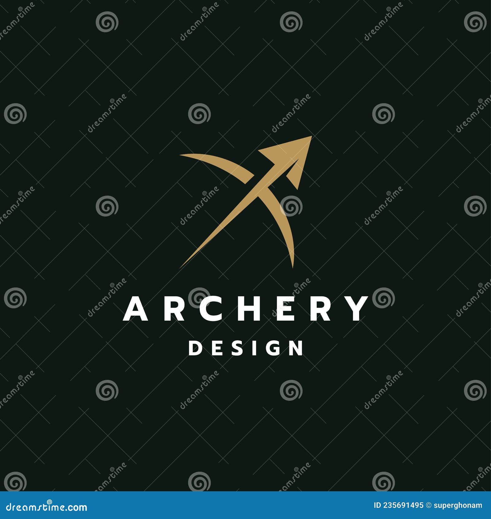 Archer Logo Designs Concept, Archery Silhouette Logo Designs Vector ...