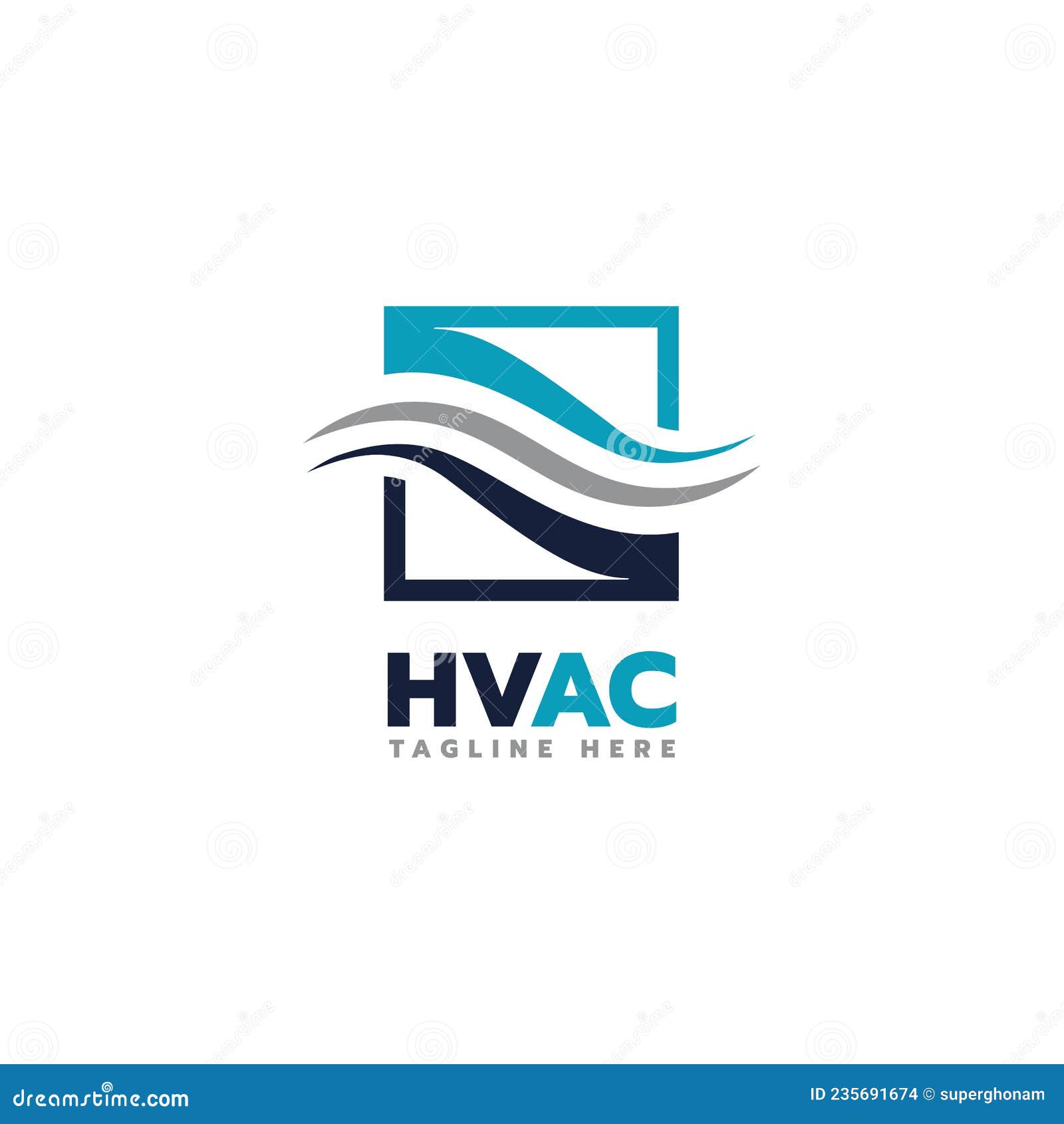 Hot and Cool Logo Design Illustration Vector Template. Stock Vector ...