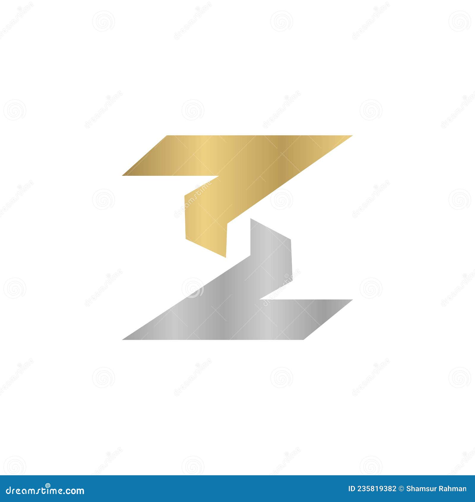 Alphabet Initials Logo SZ, ZS, Z and S Stock Vector - Illustration of ...