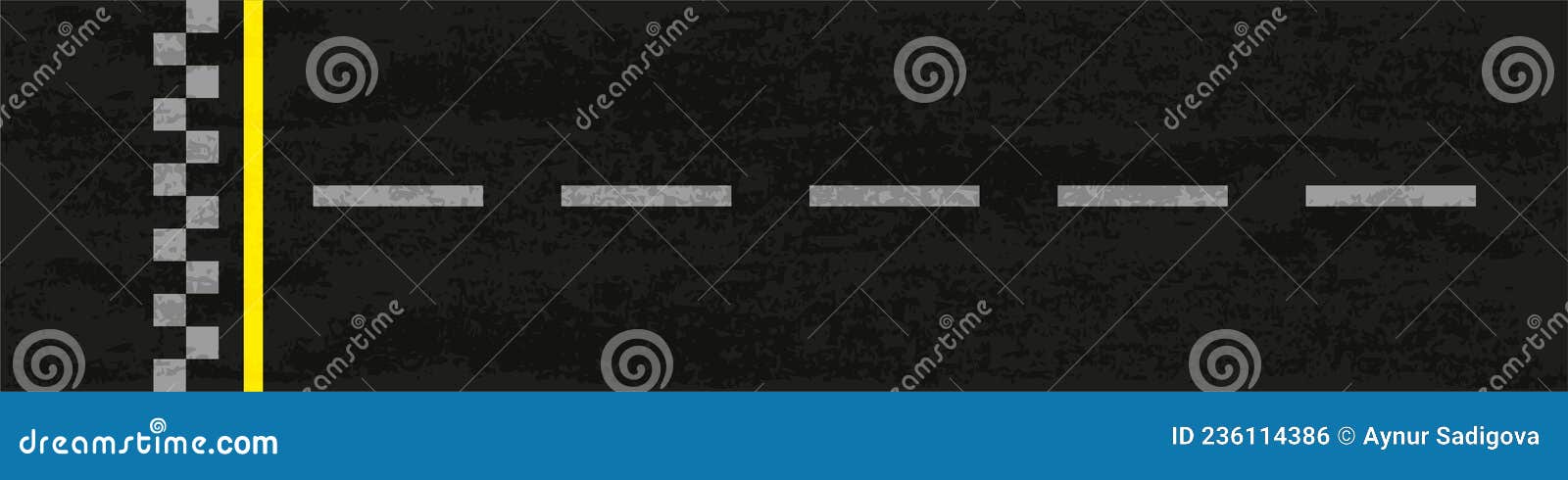 Race Asphalt Track . F1 Start and Finish. Start and Finish Lines Stock ...