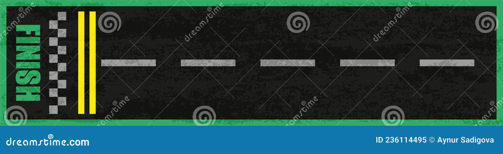 Race Map. Speedway Road Scheme Navigation Template Cartoon Vector ...