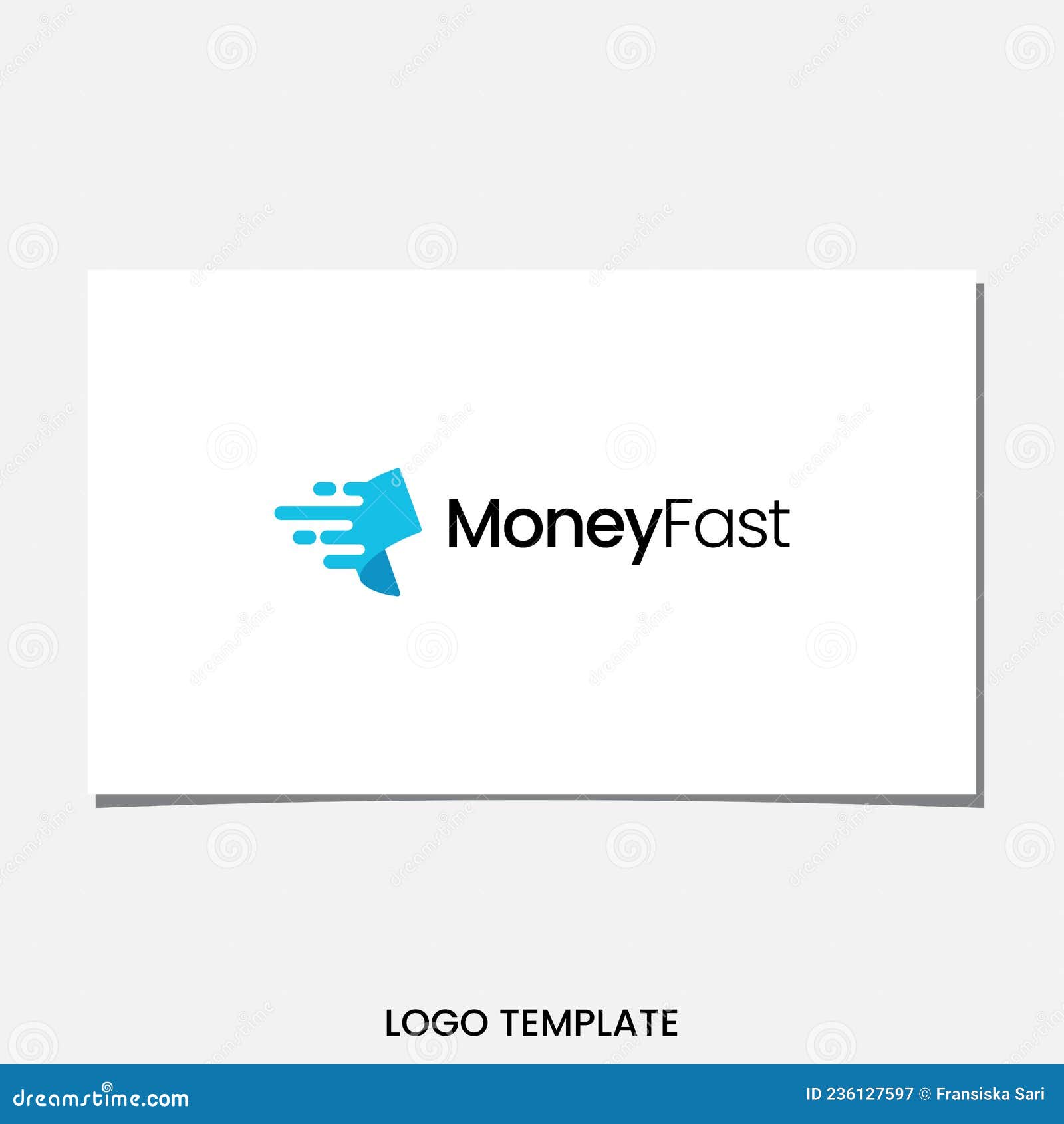 FAST MONEY LOGO DESIGN VECTOR Stock Vector - Illustration of money ...